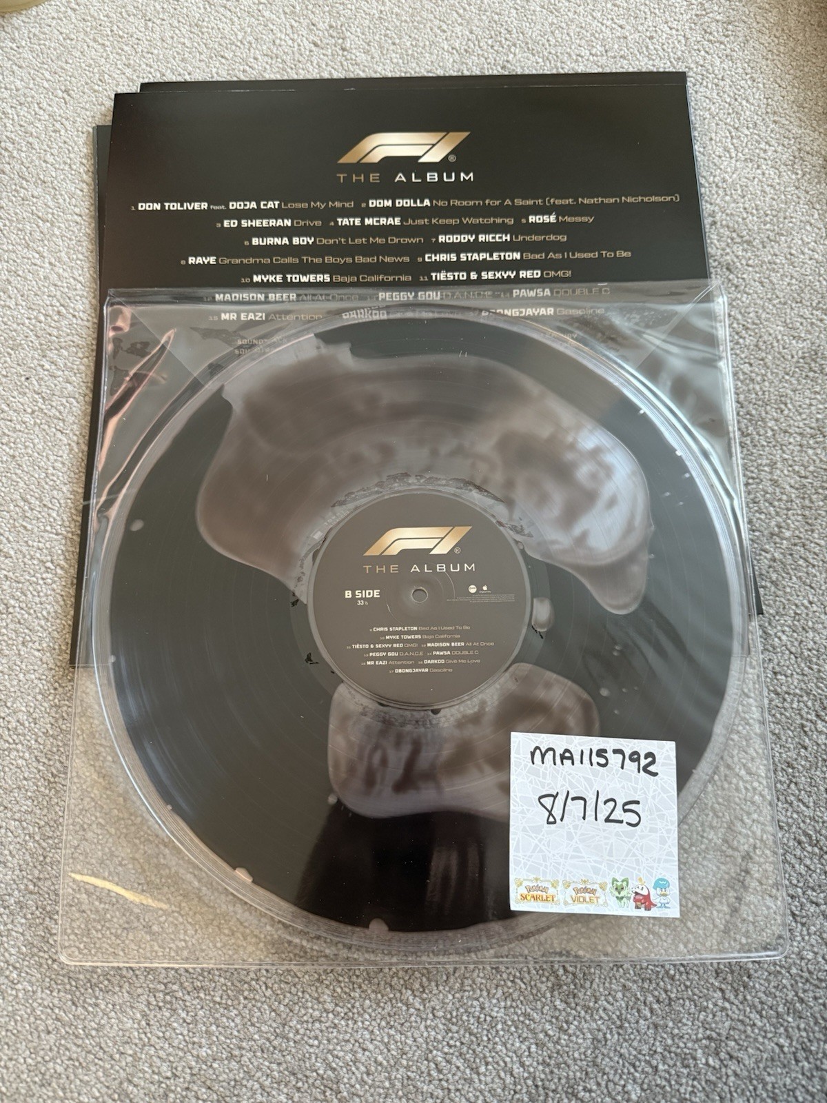 popsike.com - Various Artists F1 the Album Vinyl soundtrack oil liquid ...