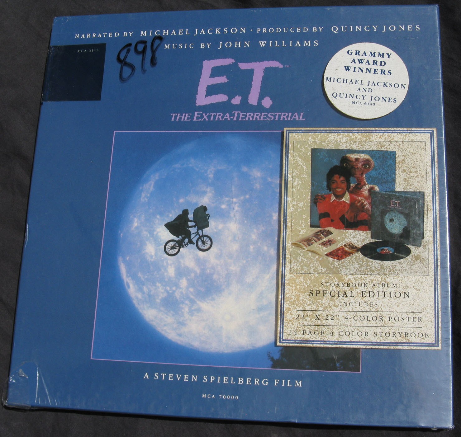 popsike.com - Michael Jackson Box Set ET E.T. Storybook 33t 12" LP Record Box Set USA 1982 ...