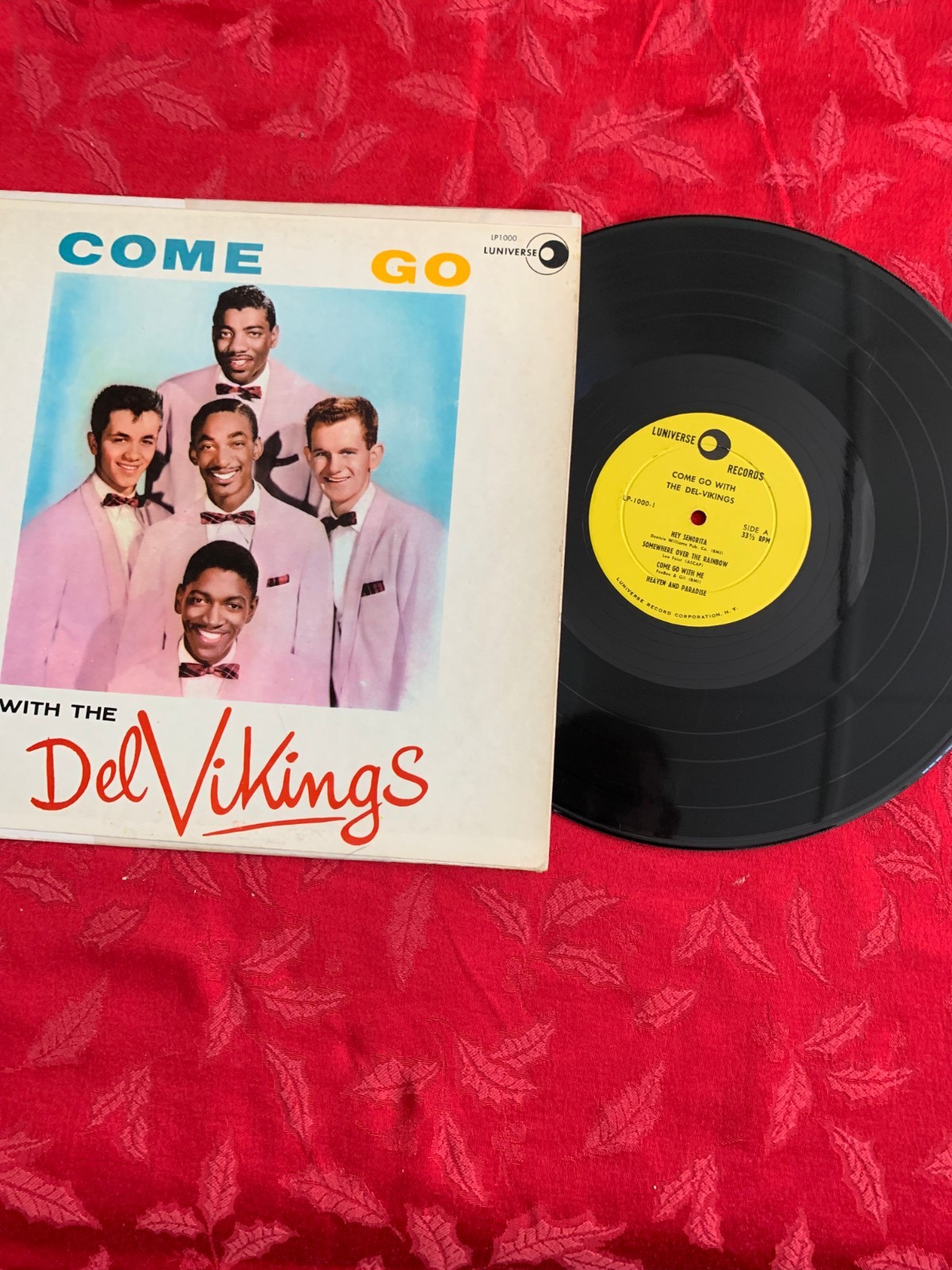 popsike.com - Original Del Vikings "Come Go With Me" Luniverse LP 1957 ...