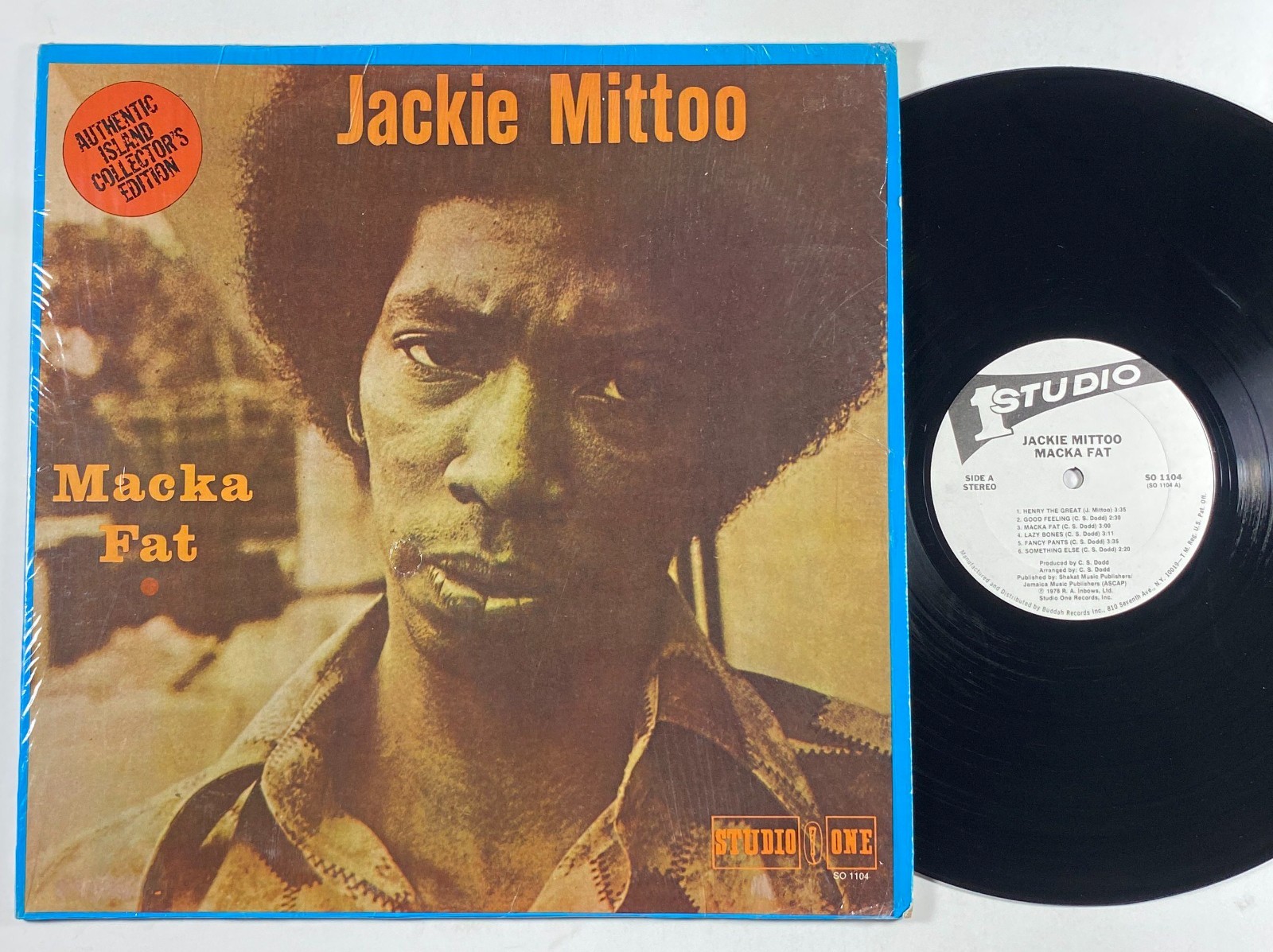 popsike.com - Jackie Mittoo "Macka Fat" Reggae LP Studio One - auction ...