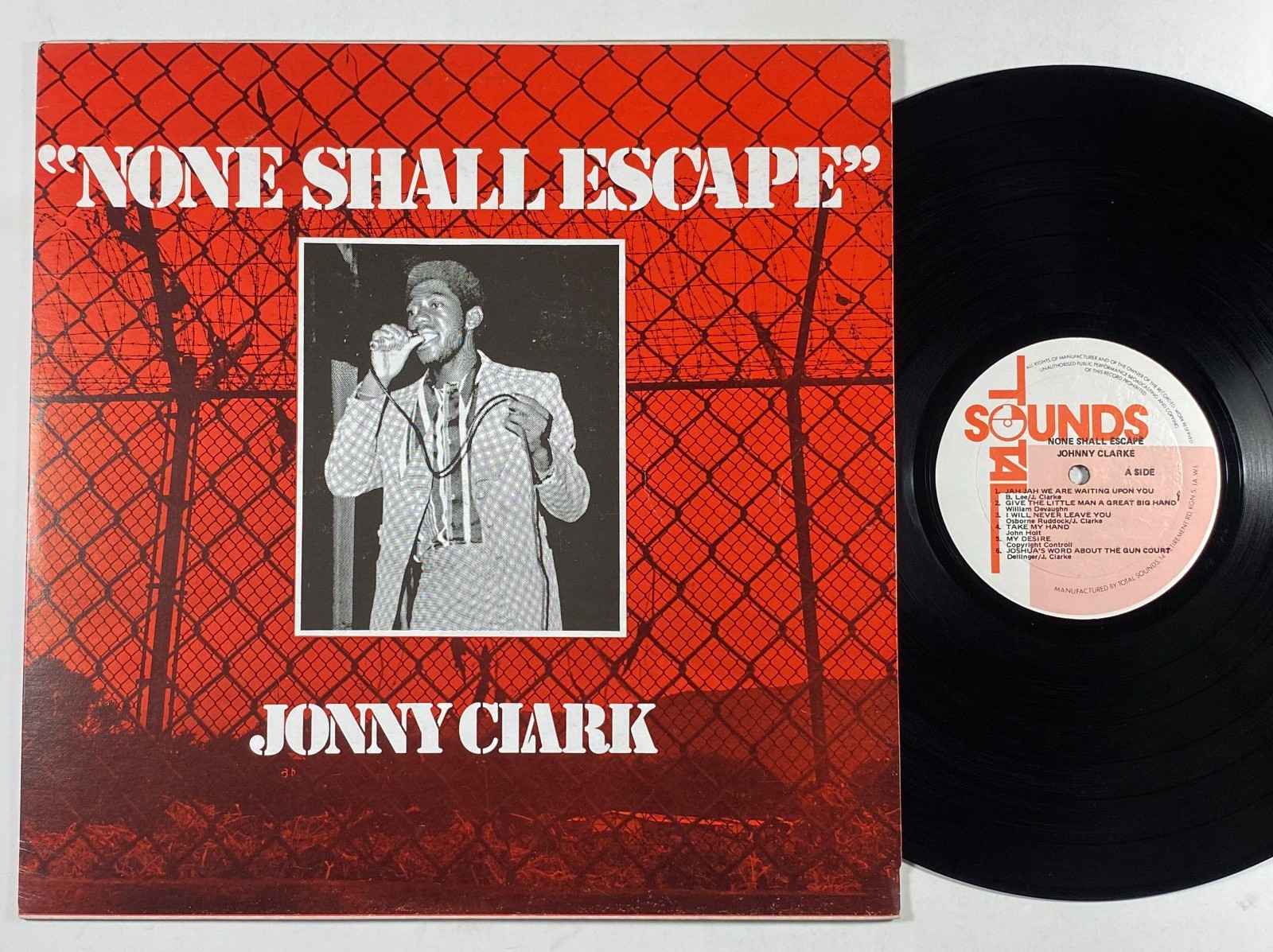 popsike.com - Johnny Clark "None Shall Escape" Reggae LP Total Sounds ...