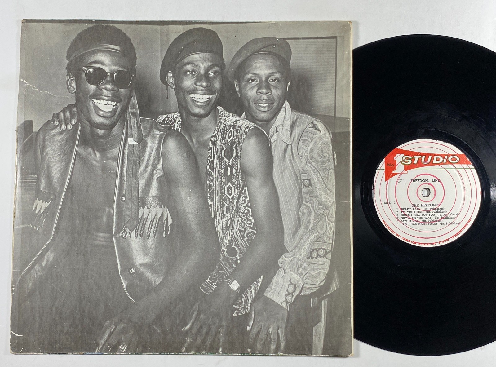 popsike.com - The Heptones "Freedom Line" Reggae LP Studio One ...