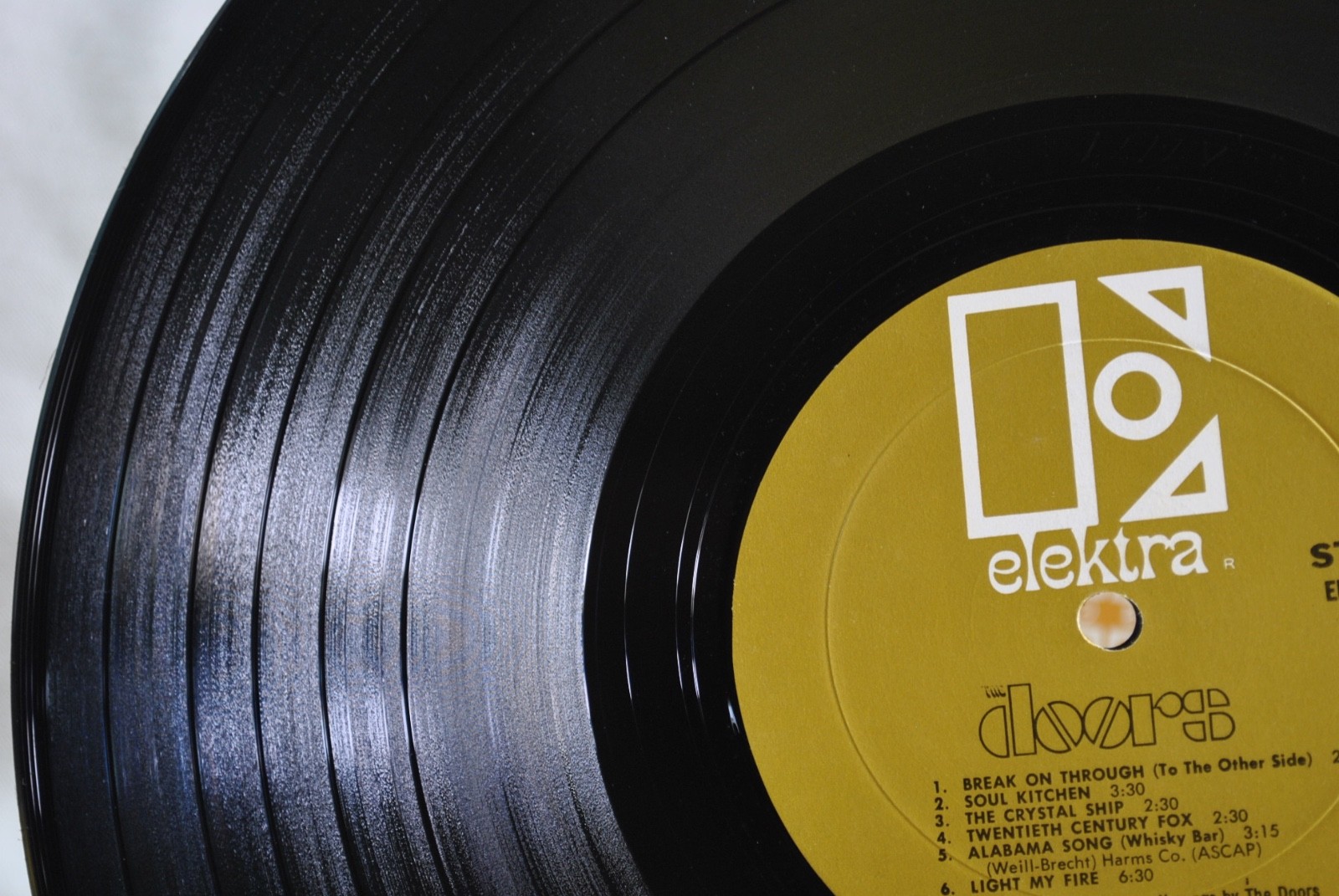 popsike.com - Vintage The Doors Self Titled Vinyl Record LP EKS-74007 ...