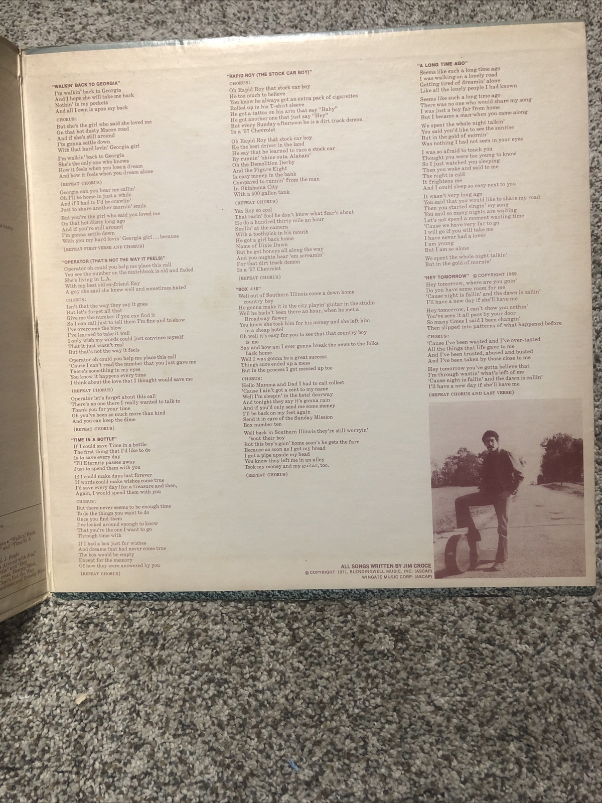 popsike.com - Jim Croce "You Don't Mess Around With Jim" Quadraphonic ...