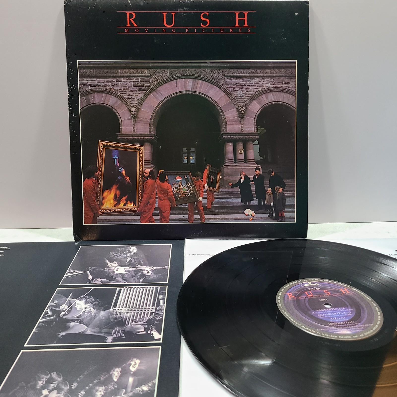 popsike.com - Rush Moving Pictures LP Mercury 1981 EX Vinyl Columba ...
