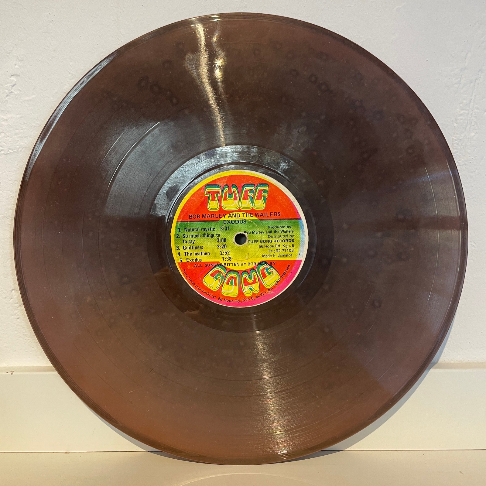 popsike.com - #85 ROOTS REGGAE LP TUFF GONG LABEL BOB MARLEY " EXODUS ...