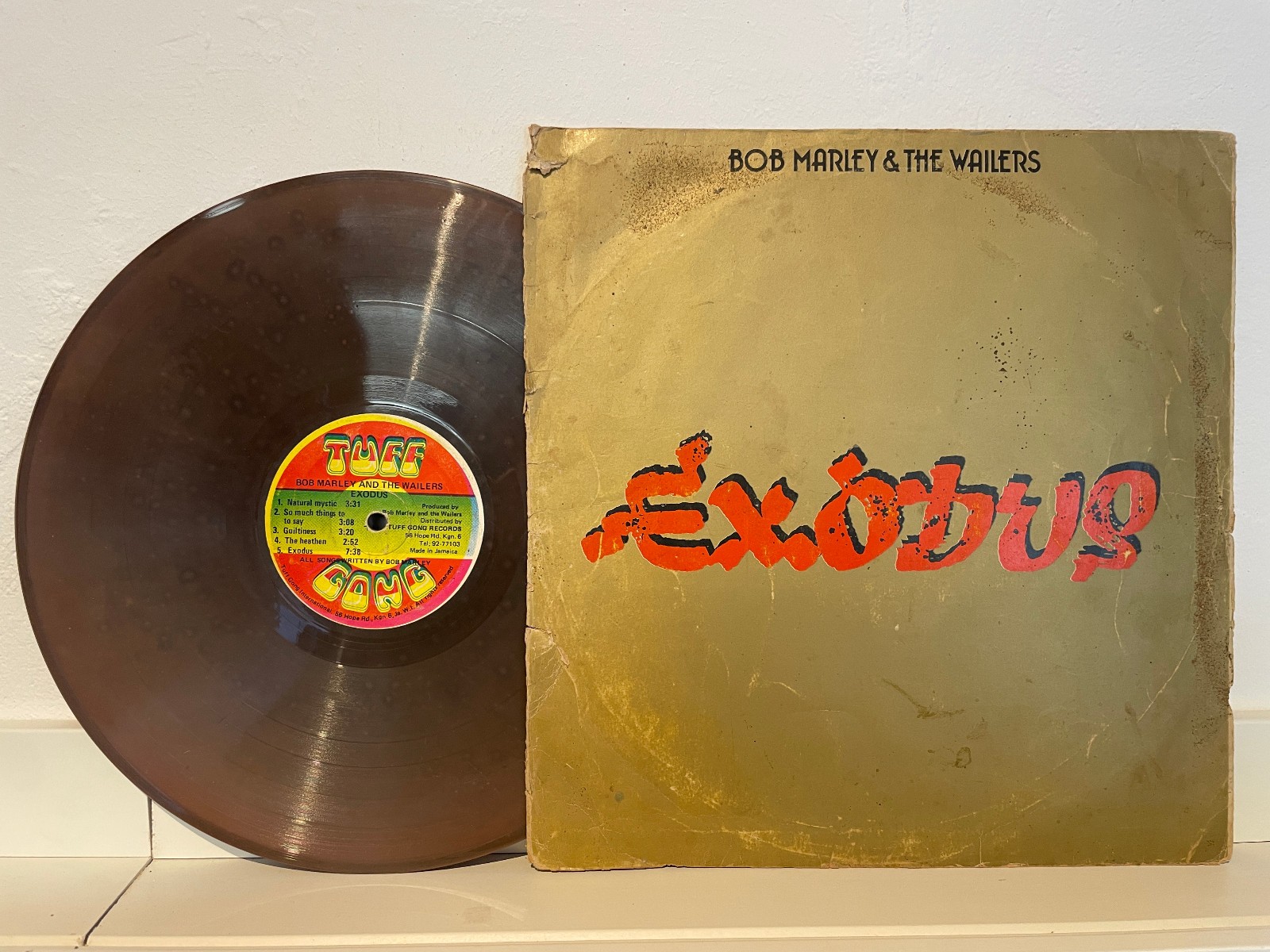 popsike.com - #85 ROOTS REGGAE LP TUFF GONG LABEL BOB MARLEY " EXODUS ...