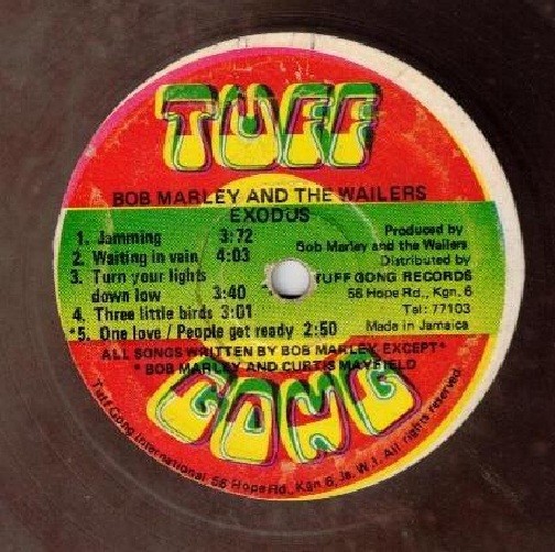 popsike.com - #85 ROOTS REGGAE LP TUFF GONG LABEL BOB MARLEY " EXODUS ...
