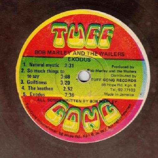 popsike.com - #85 ROOTS REGGAE LP TUFF GONG LABEL BOB MARLEY " EXODUS ...
