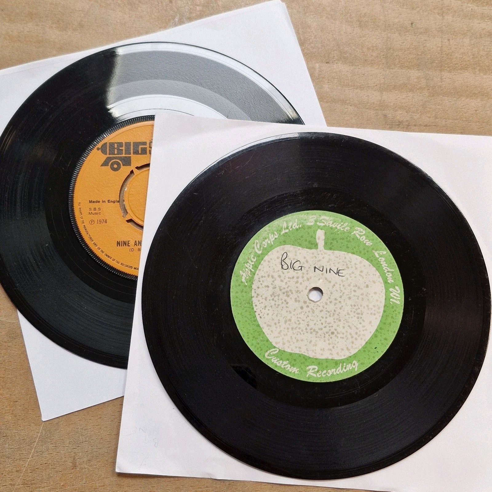 popsike.com - JUDGE DREAD Acetate & Vinyl 7" 45 BIG NINE UK REGGAE 1974 ...