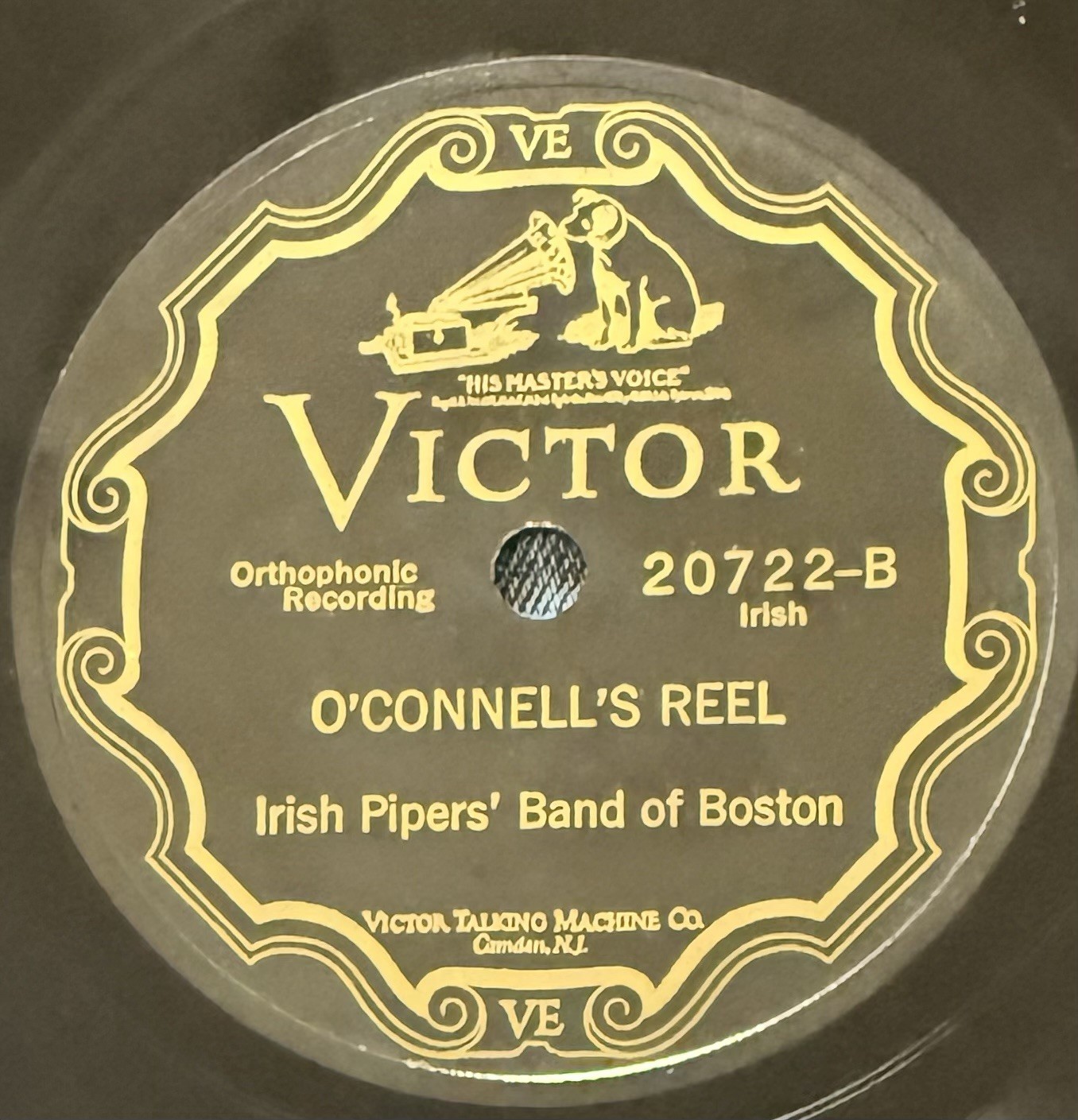 popsike.com - Irish Pipers’ Band Of Boston Victor VE #20722 “Hops And ...
