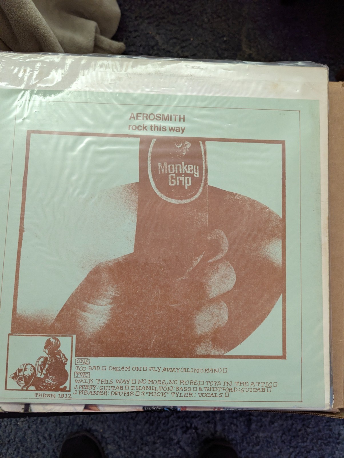 popsike.com - Aerosmith – Rock This Way LP Monkey Grip Bootleg Rare ...
