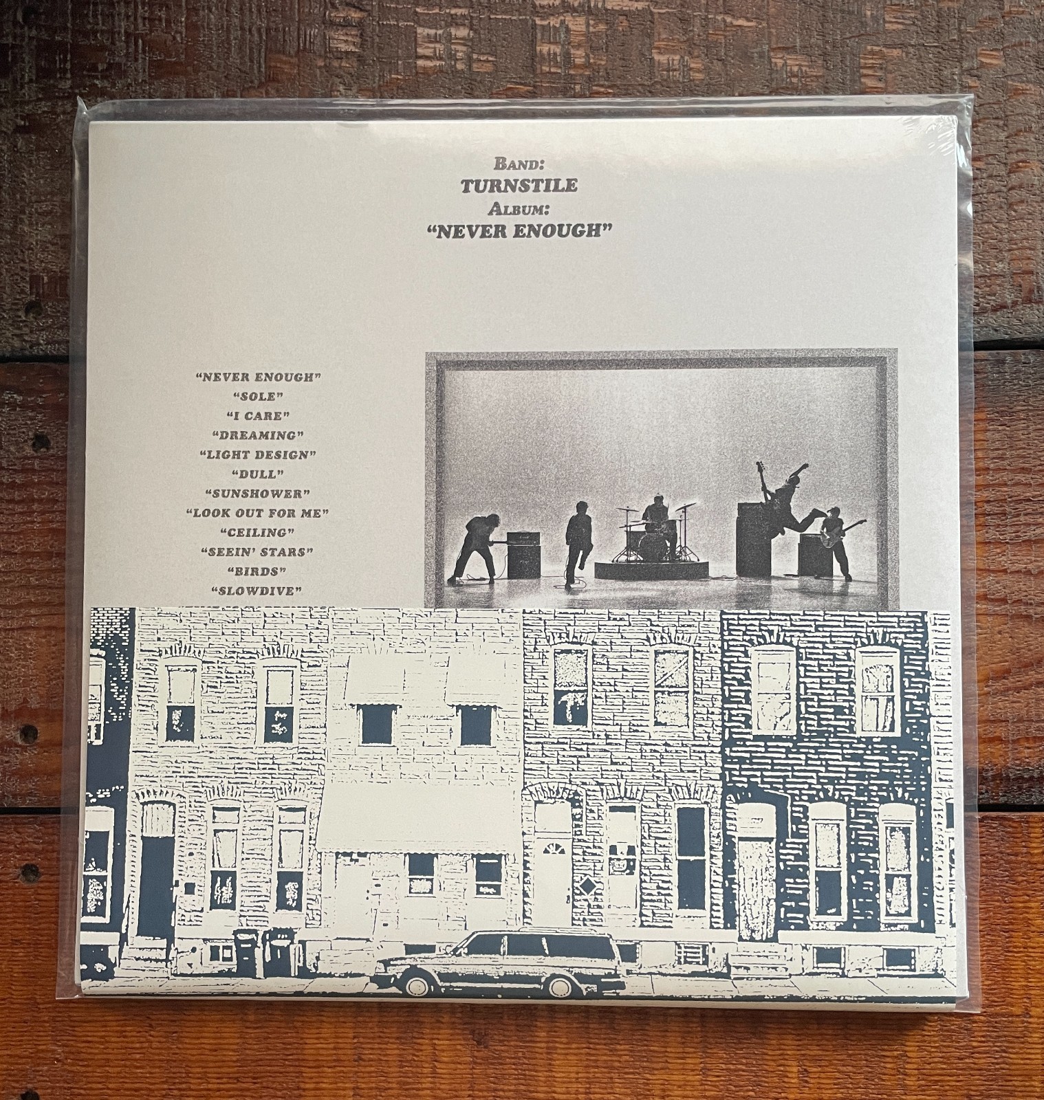 popsike.com - TURNSTILE Never Enough Vinyl LP Brain Dead LA Fairfax Variant only 100 made ...