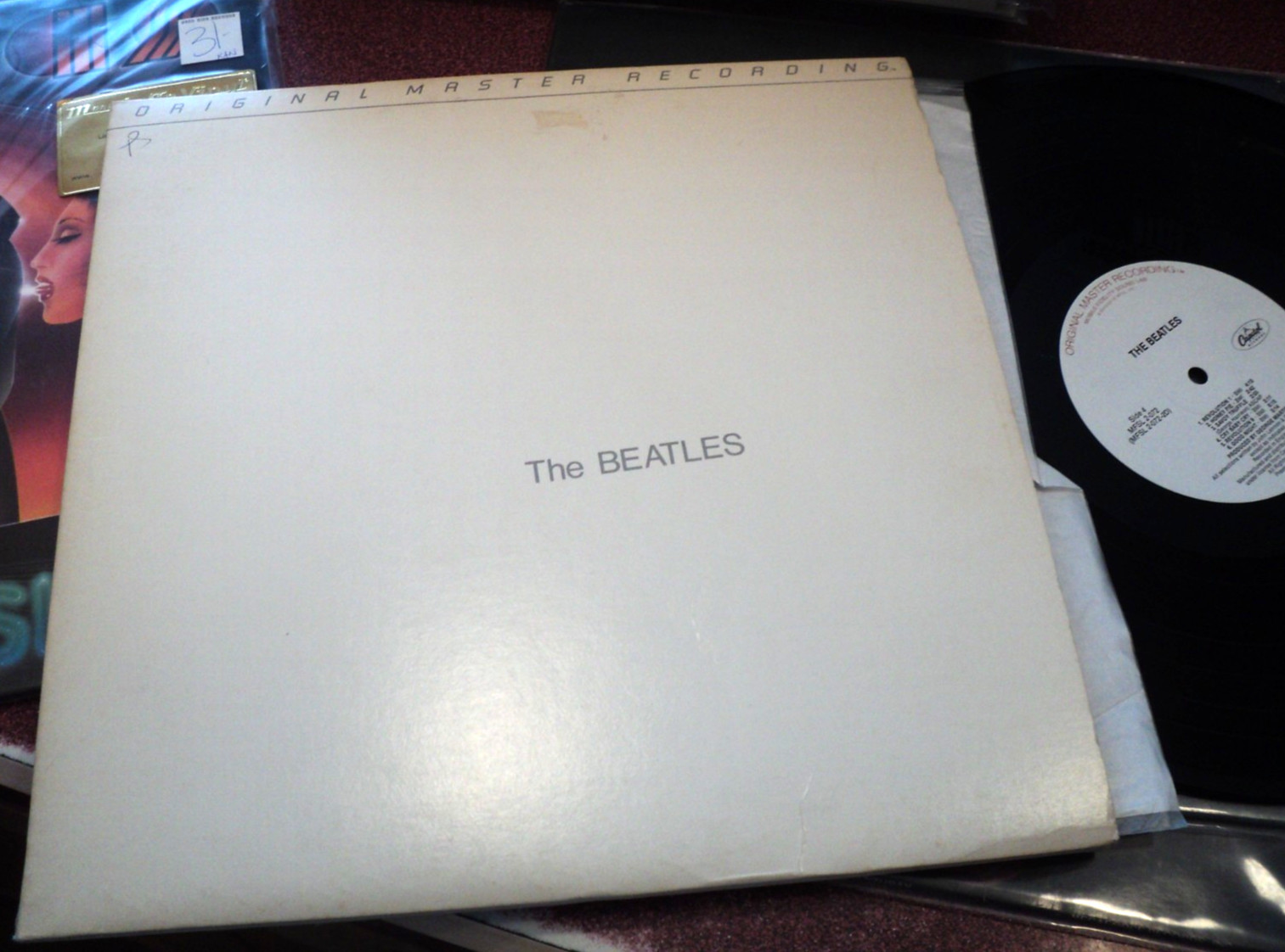 popsike.com - THE BEATLES WHITE ALBUM 2 LP MFSL ORIGINAL MASTER ...
