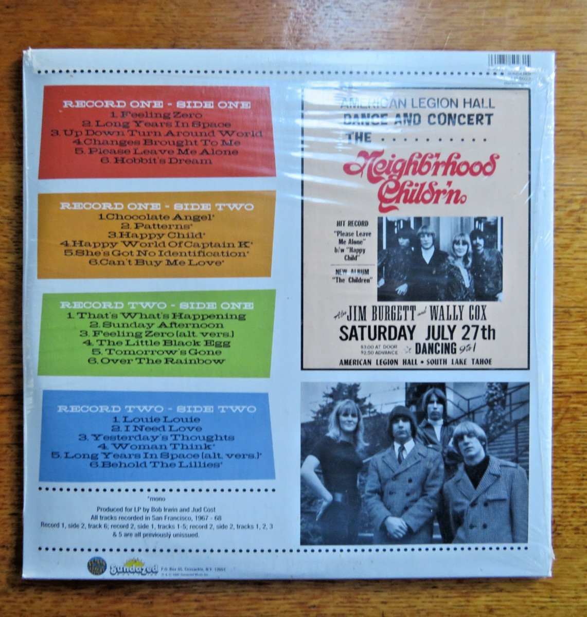 popsike.com - Neighb'rhood Childr'n - Long Years In Space-Sundazed 5023 ...