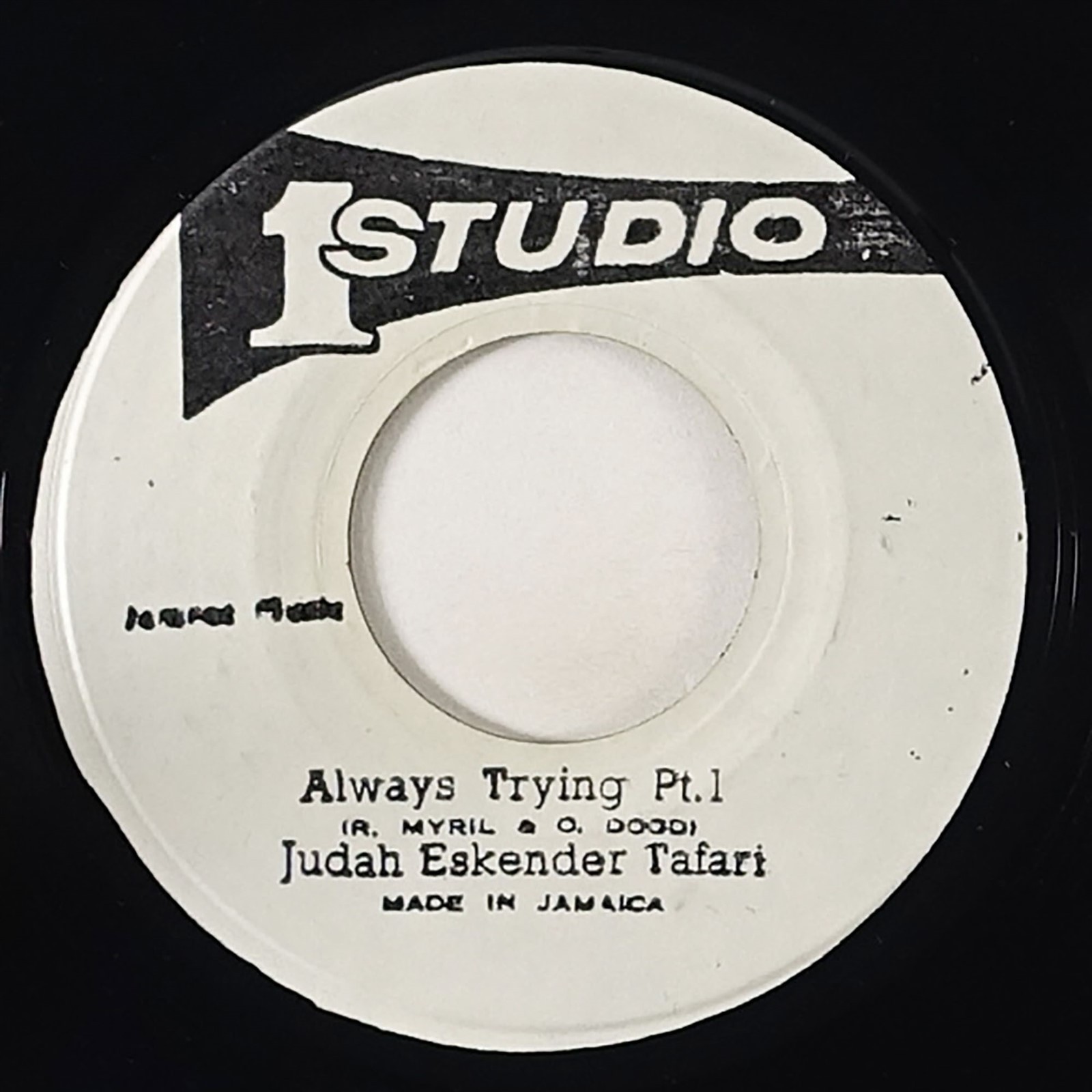 popsike.com - Judah Eskender Tafari "Always Trying Pt. 1" Reggae 45 ...