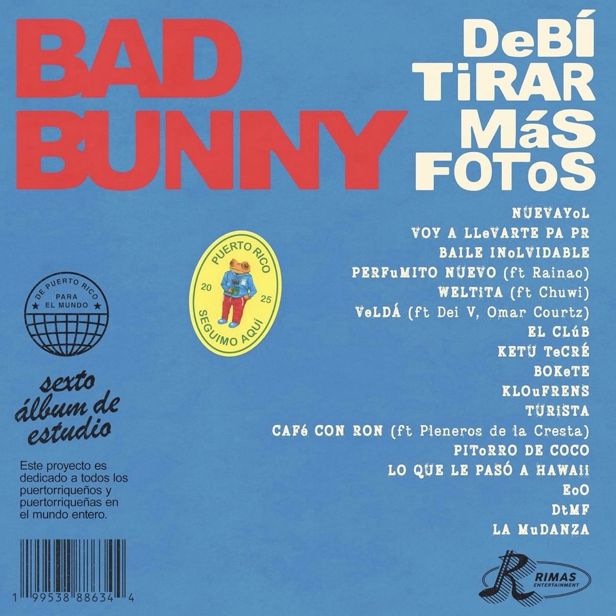 popsike.com - PRE ORDER - Bad Bunny DTMF Vinyl Limited Edition Red ...