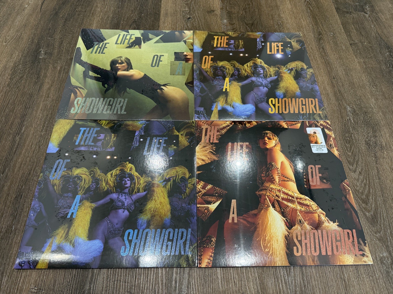 popsike.com - Taylor Swift bundle Vinyl The Life of a Showgirl limited ...