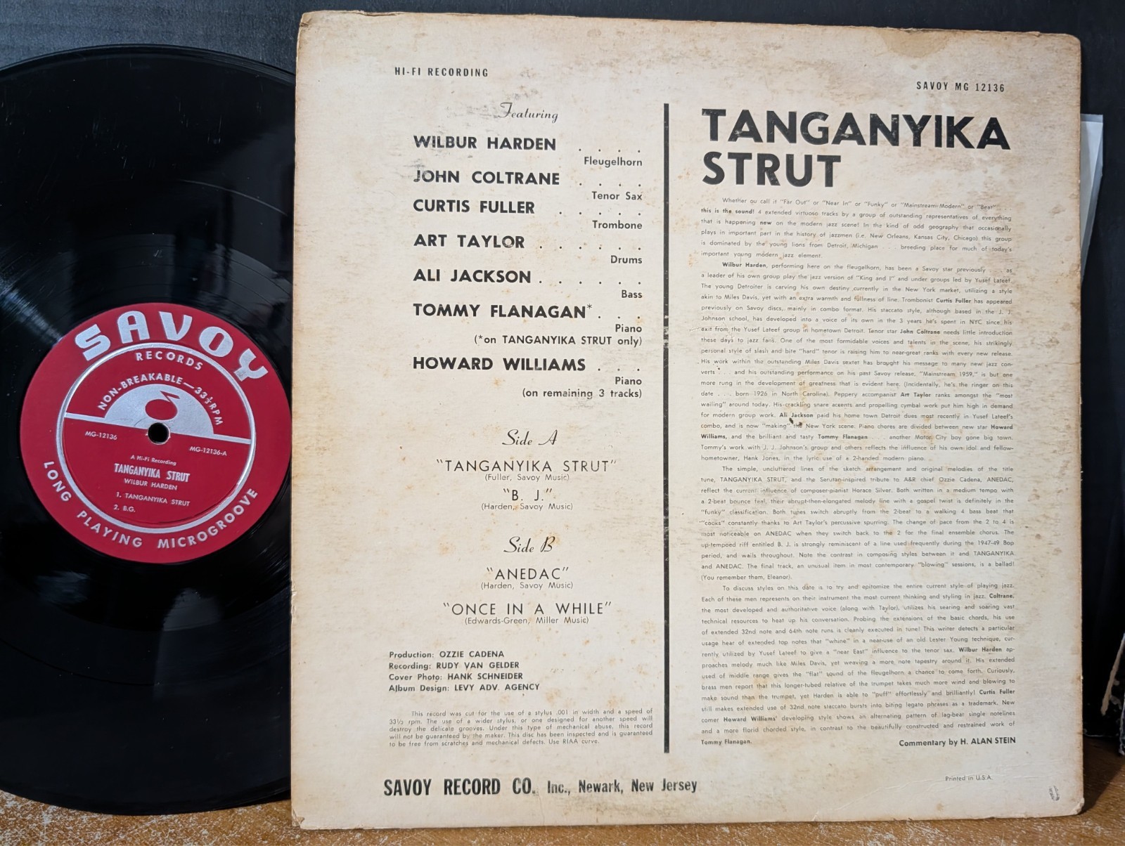 popsike.com - Wilbur Harden Tanganyika Strut 1958 Savoy John Coltrane ...