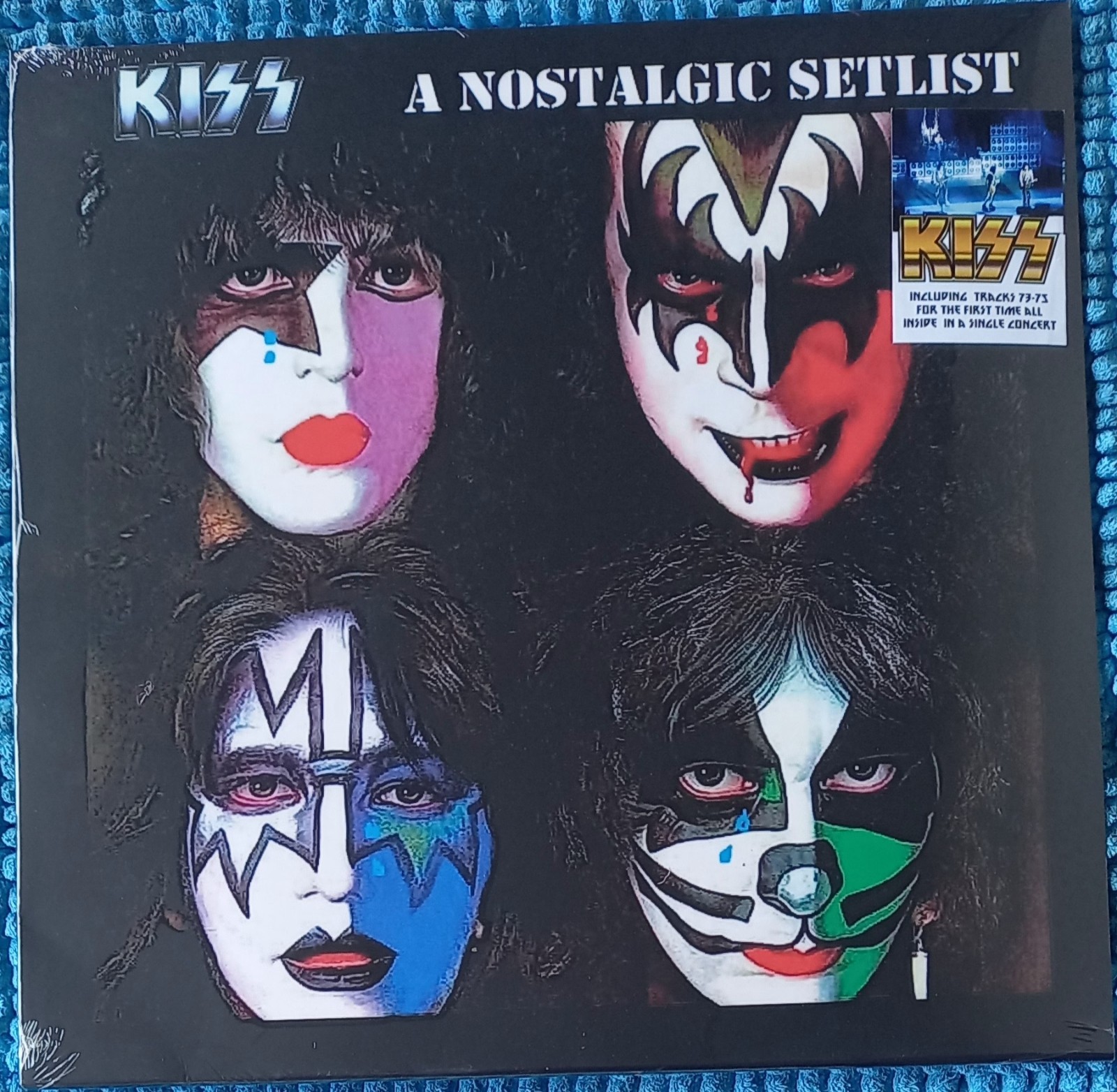 popsike.com - Kiss "A Nostalgic Setlist" Limited Edition Grey Marbled ...