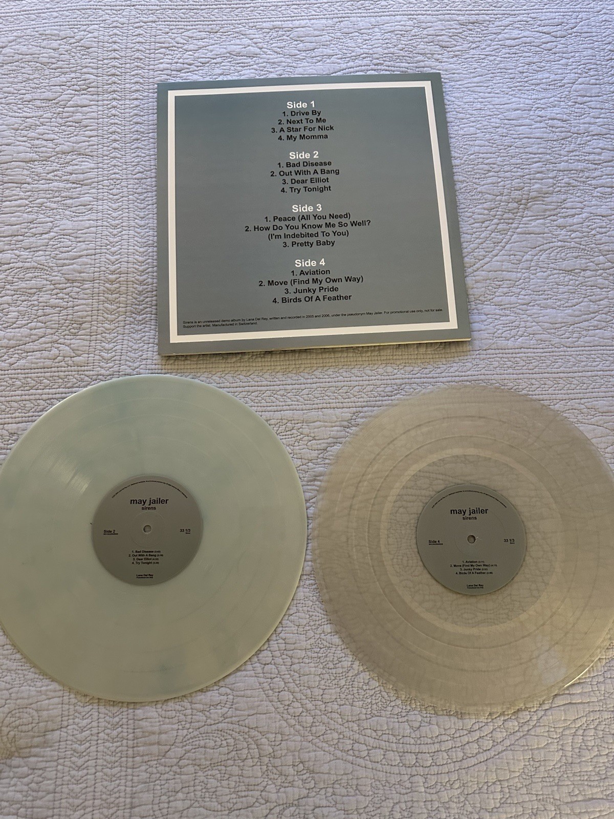 popsike.com - Lana Del Rey Vinyl - May jailer & Lizzy grant Color ...