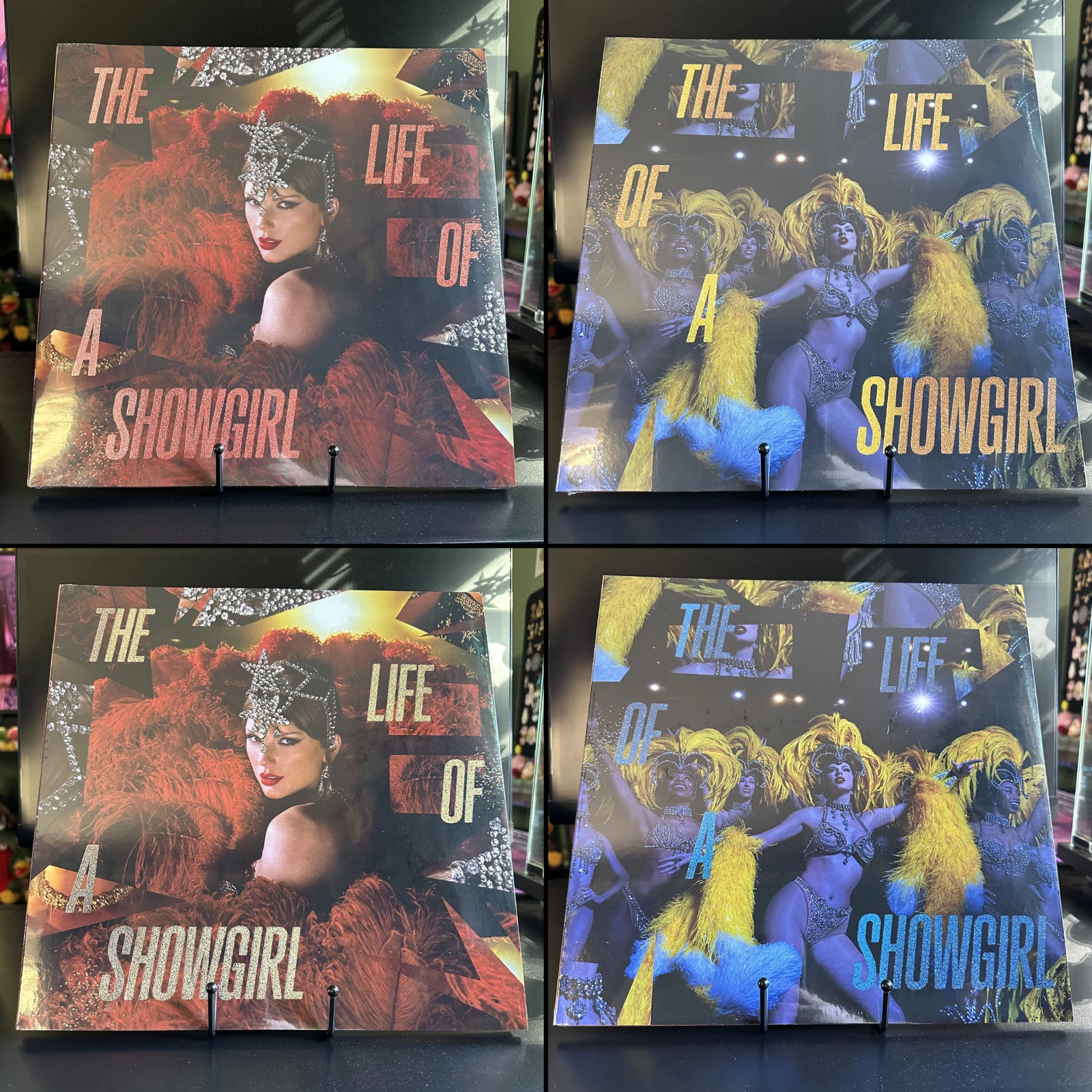 popsike.com - Taylor Swift Life of a Showgirl 4 Color Variants Vinyl ...