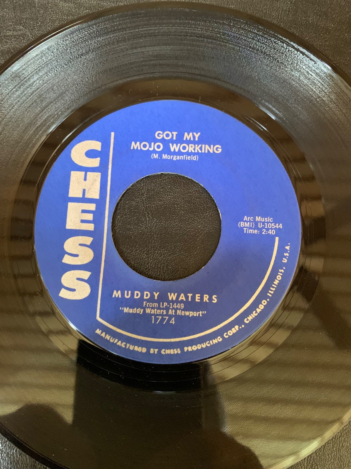 popsike.com - MUDDY WATERS. GOT MY MOJO WORKING - auction details
