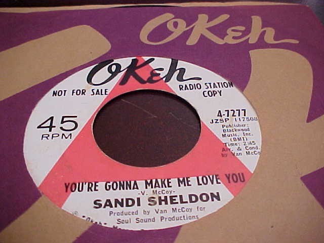 popsike.com - Sandi Sheldon-You're Gonna Make Me Love You-Okeh Original ...
