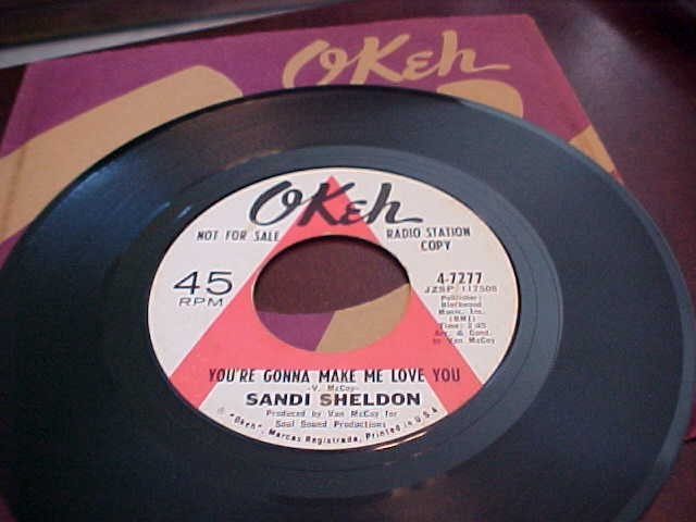 popsike.com - Sandi Sheldon-You're Gonna Make Me Love You-Okeh Original ...