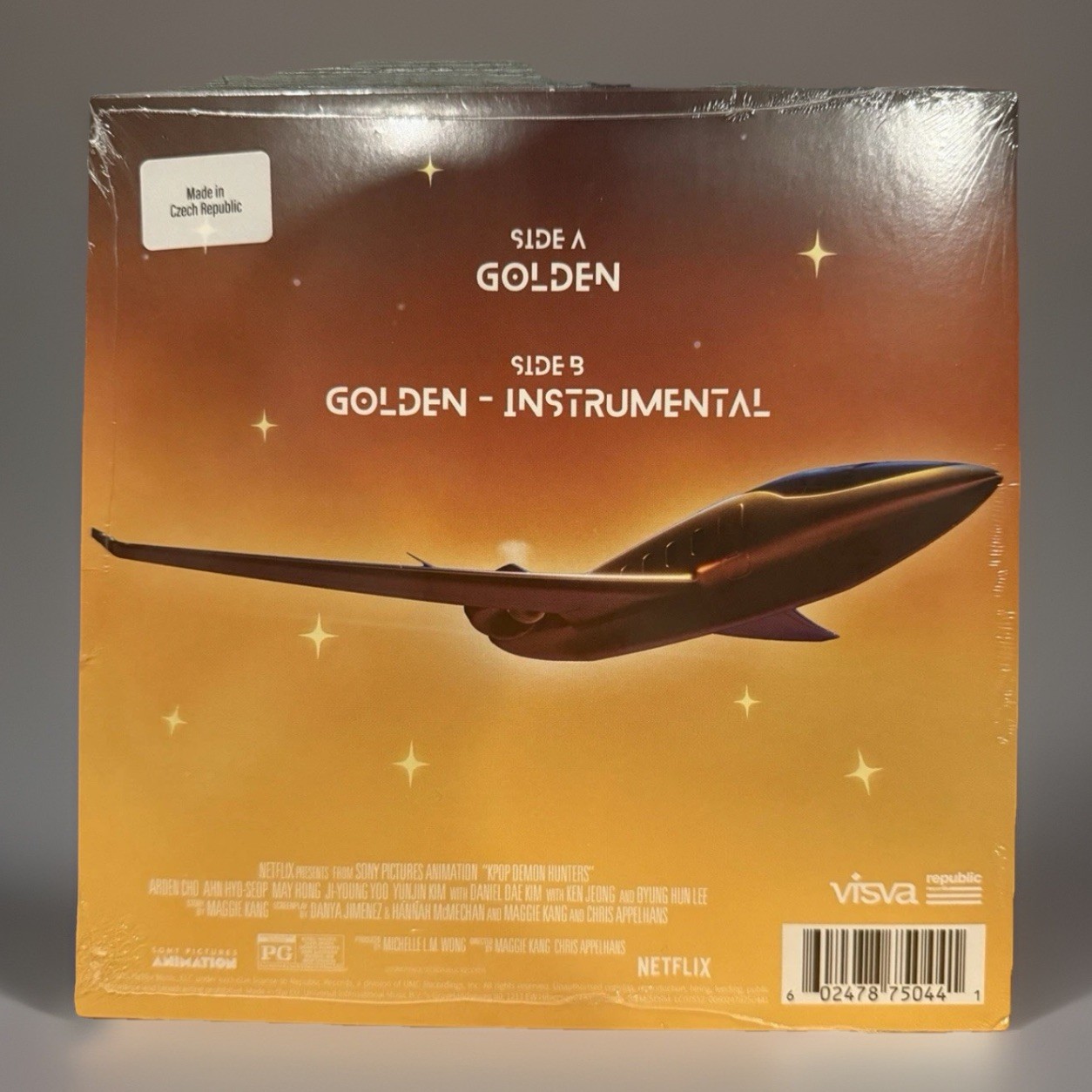 popsike.com - KPop Demon Hunters GOLDEN Netflix 7" Vinyl, HUNTR/X, 1 ...