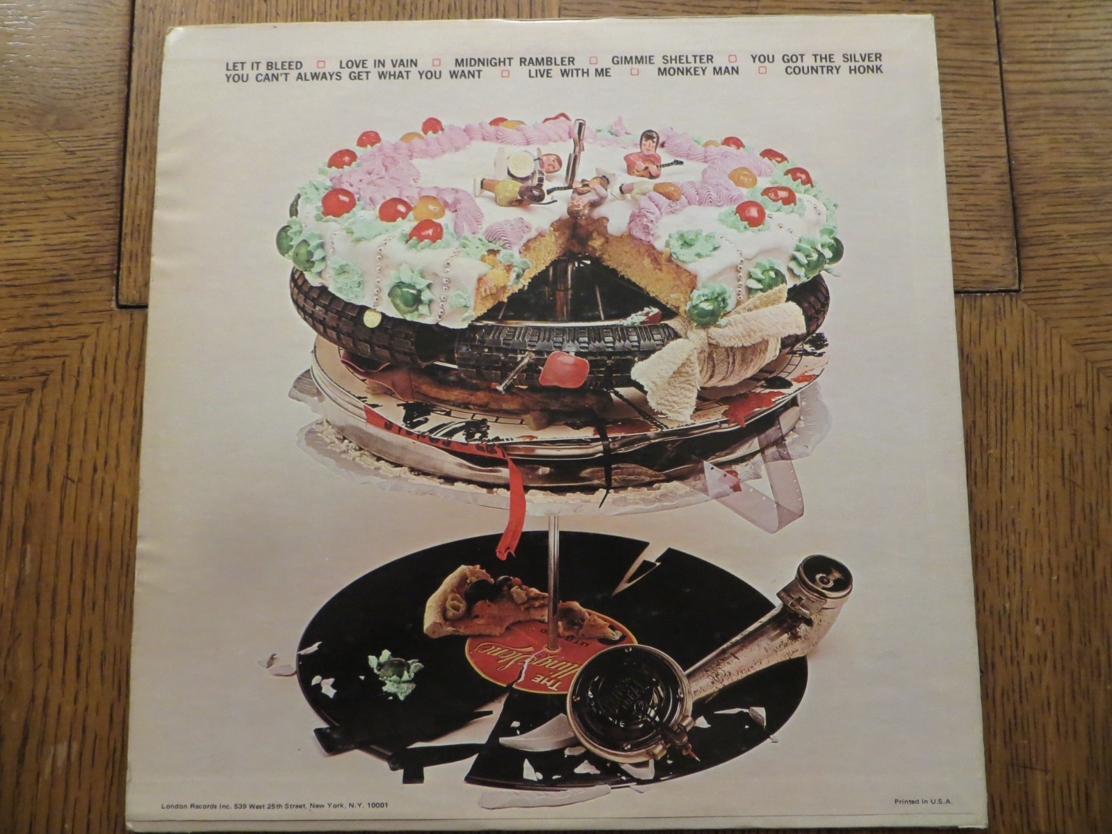 popsike.com - The Rolling Stones – Let It Bleed - 1969 - London Records ...