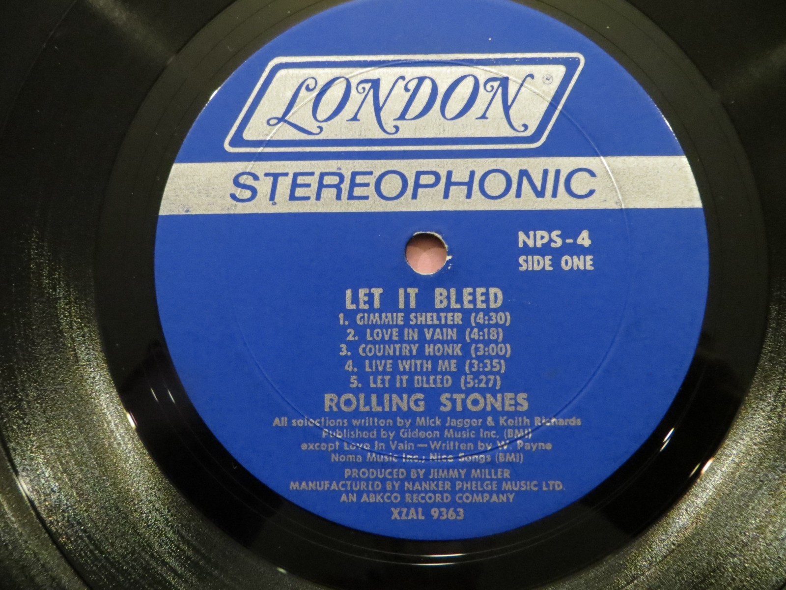 popsike.com - The Rolling Stones – Let It Bleed - 1969 - London Records ...