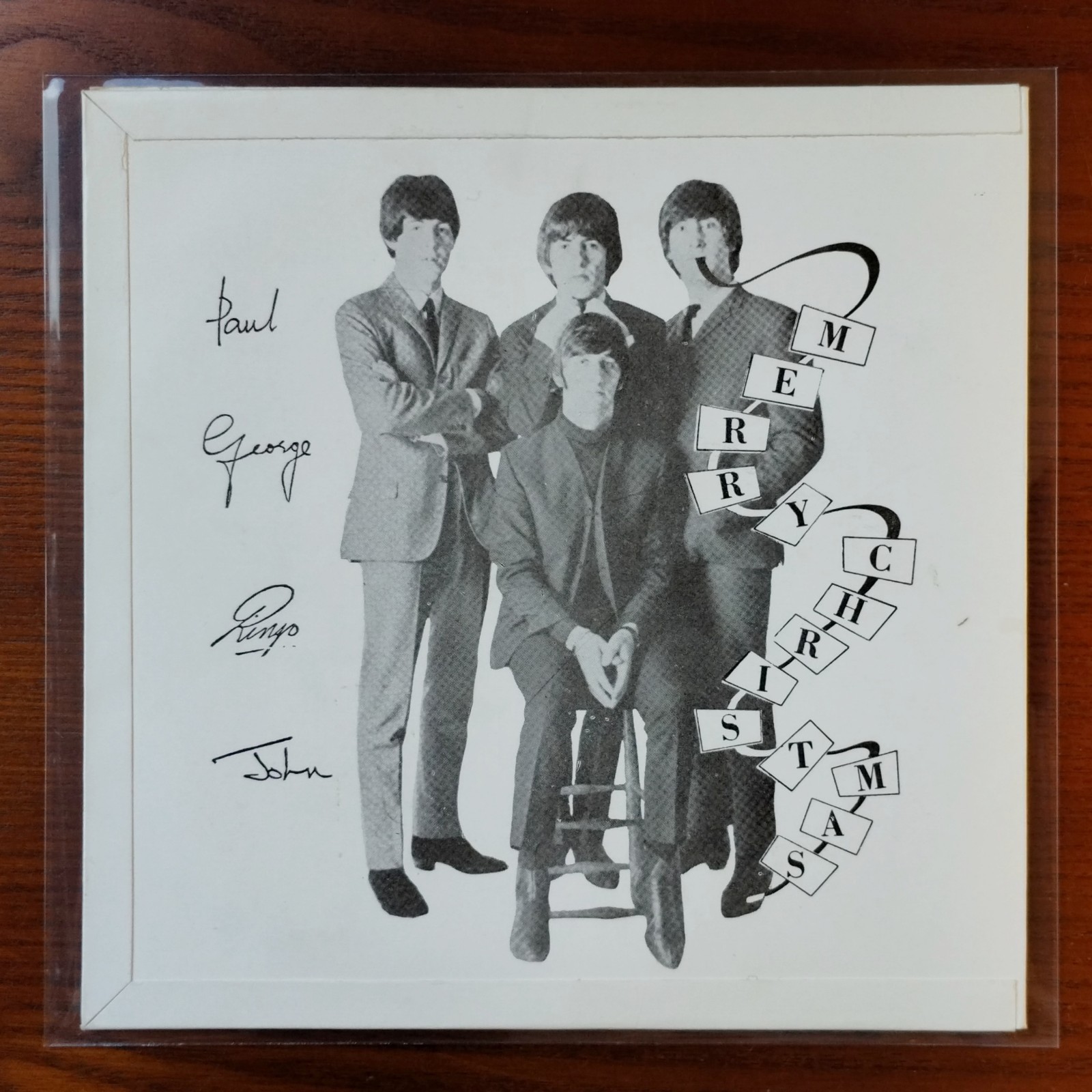 popsike.com - The Beatles - A Happy Crimble and a Very New Year -EX ...