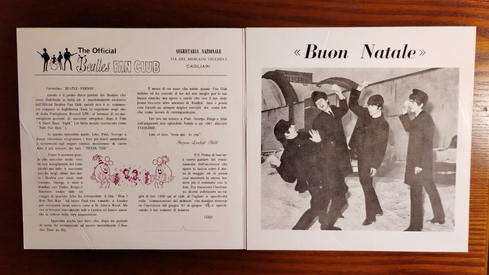 popsike.com - The Beatles - A Happy Crimble and a Very New Year -EX ...