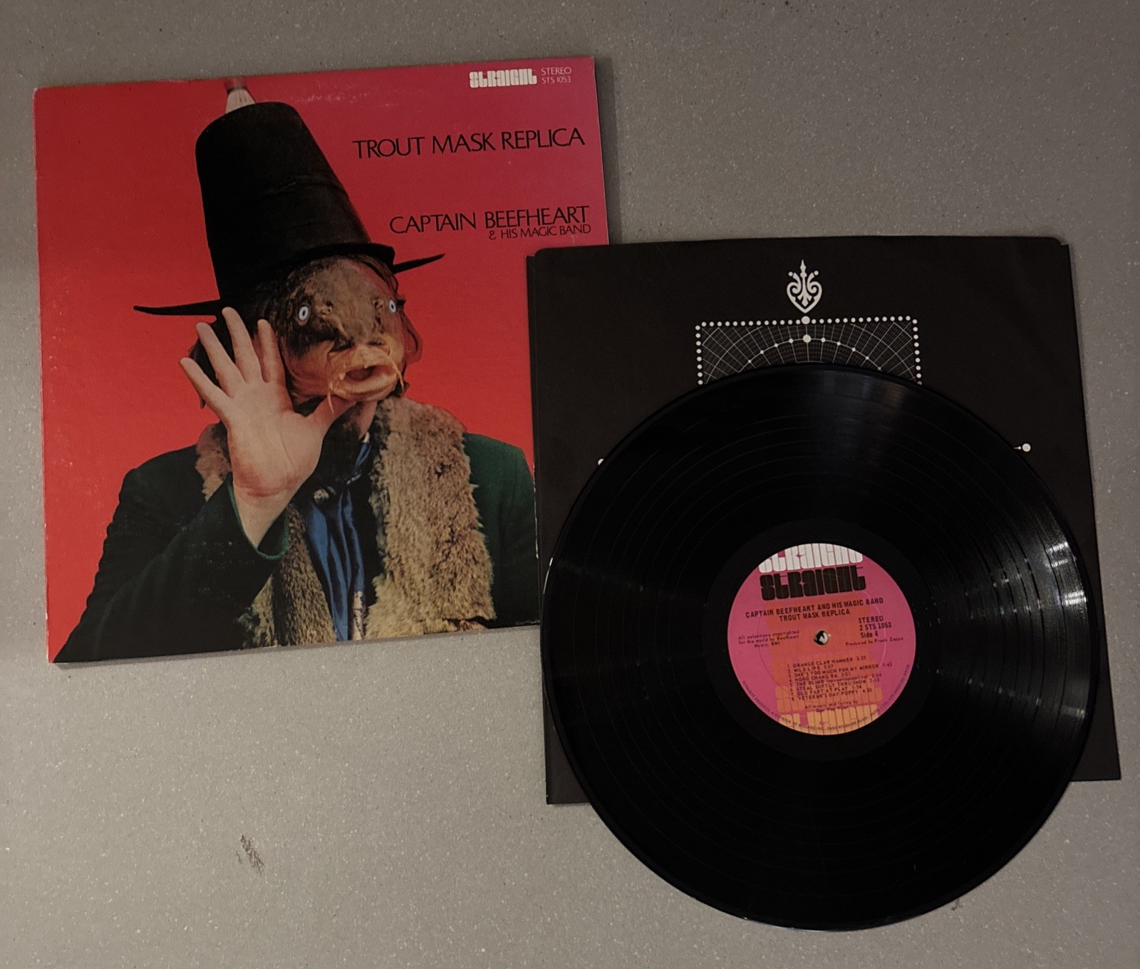 popsike.com - VG TROUT MASK REPLICA By Captain Beefheart & His Magic ...