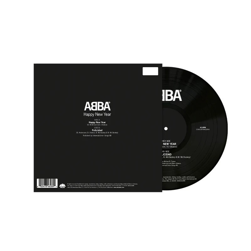popsike.com - ABBA Happy New Year 2026 Limited Numbered Zoetrope Vinyl ...