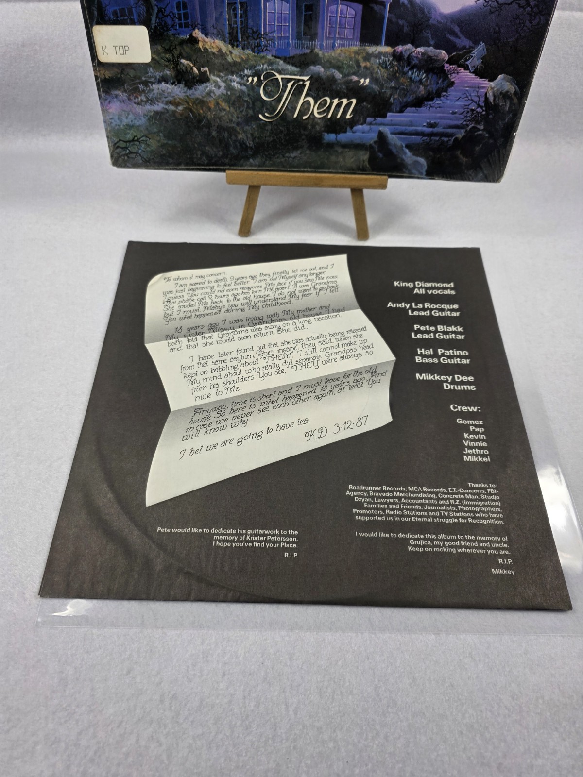 popsike.com - King Diamond "Them" Vinyl LP (1988) 1st Pressing In ...