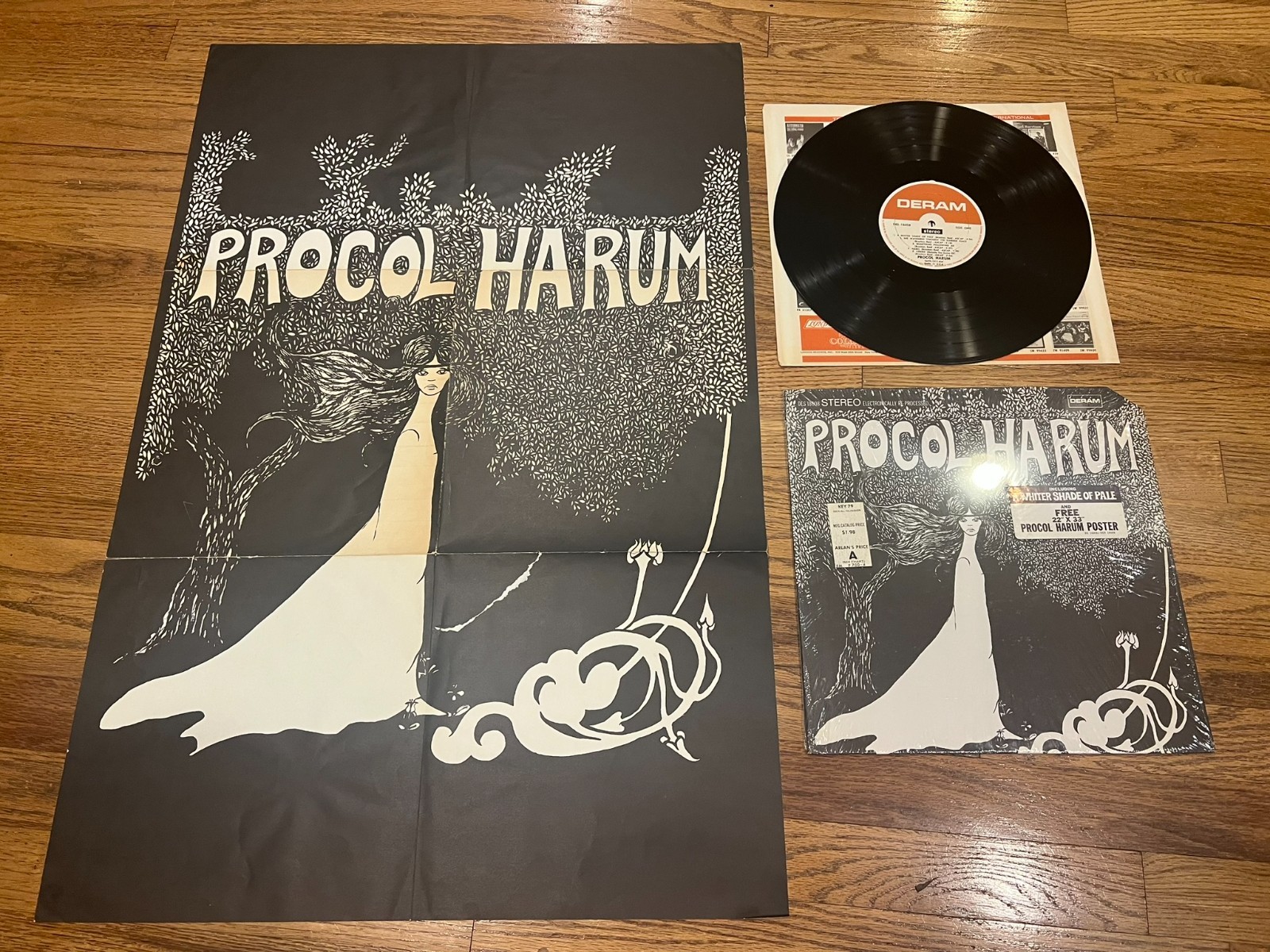 popsike.com - Procol Harum "Procol Harum" IN SHRINK with POSTER HYPE ...