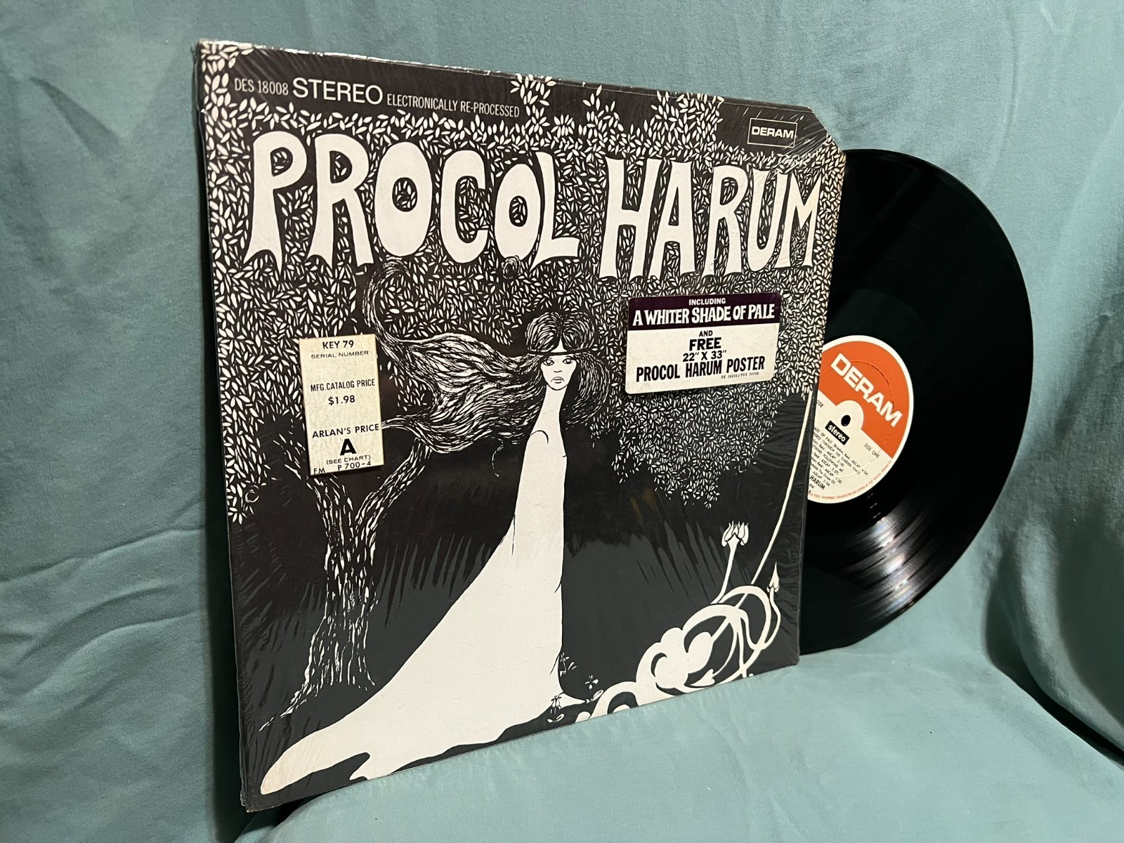 popsike.com - Procol Harum "Procol Harum" IN SHRINK with POSTER HYPE ...