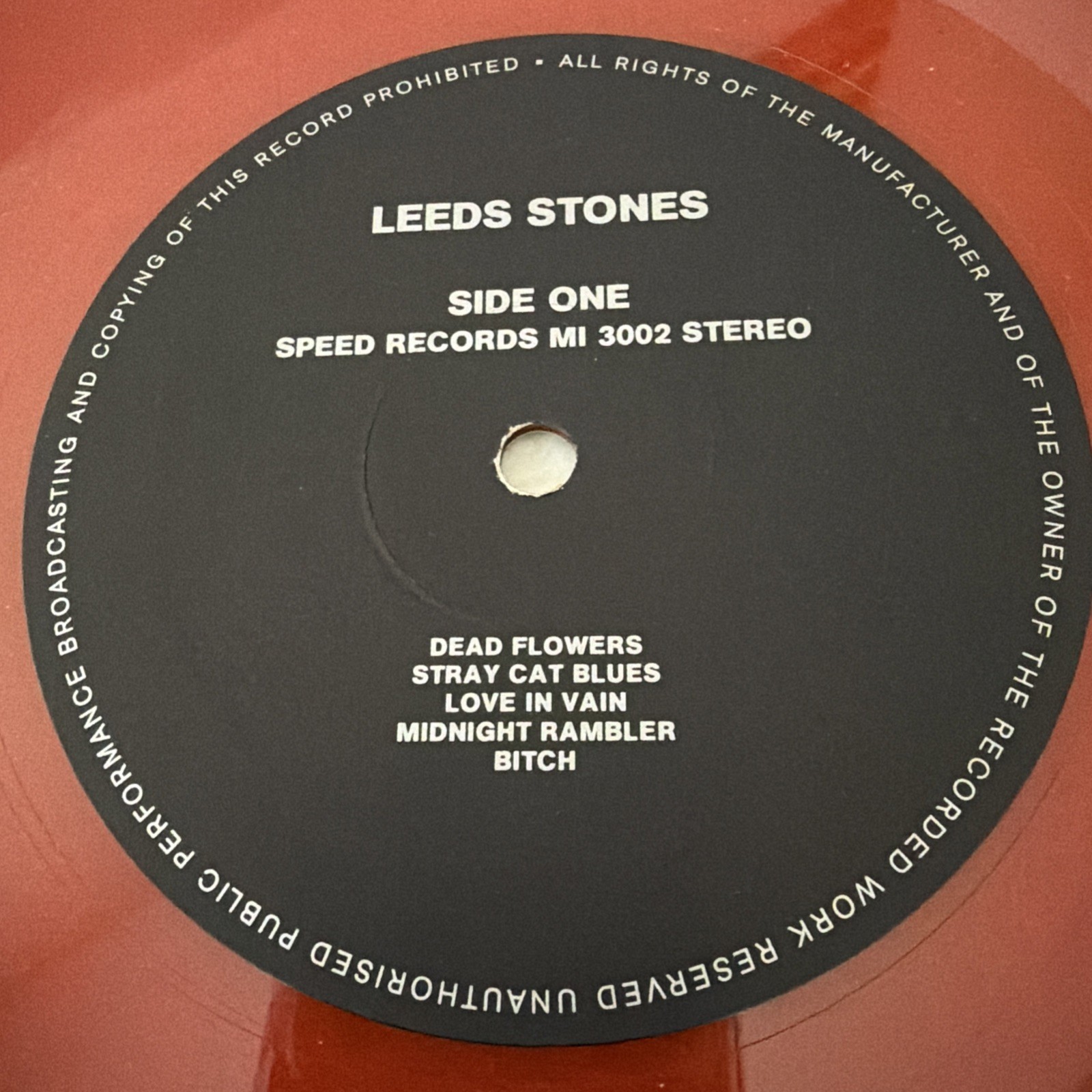 popsike.com - LEEDS STONES The Flamin Groupie Orange Vinyl LP Record ...