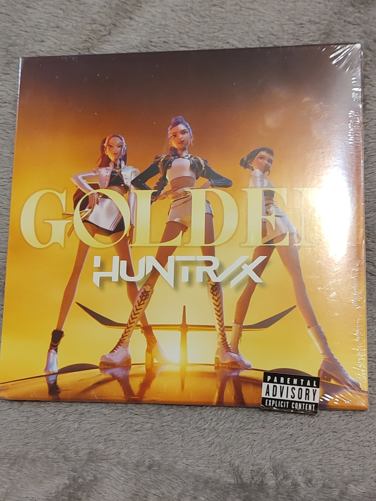 popsike.com - K Pop Demon Hunters Golden Huntrix 7" Vinyl Record NEW ...