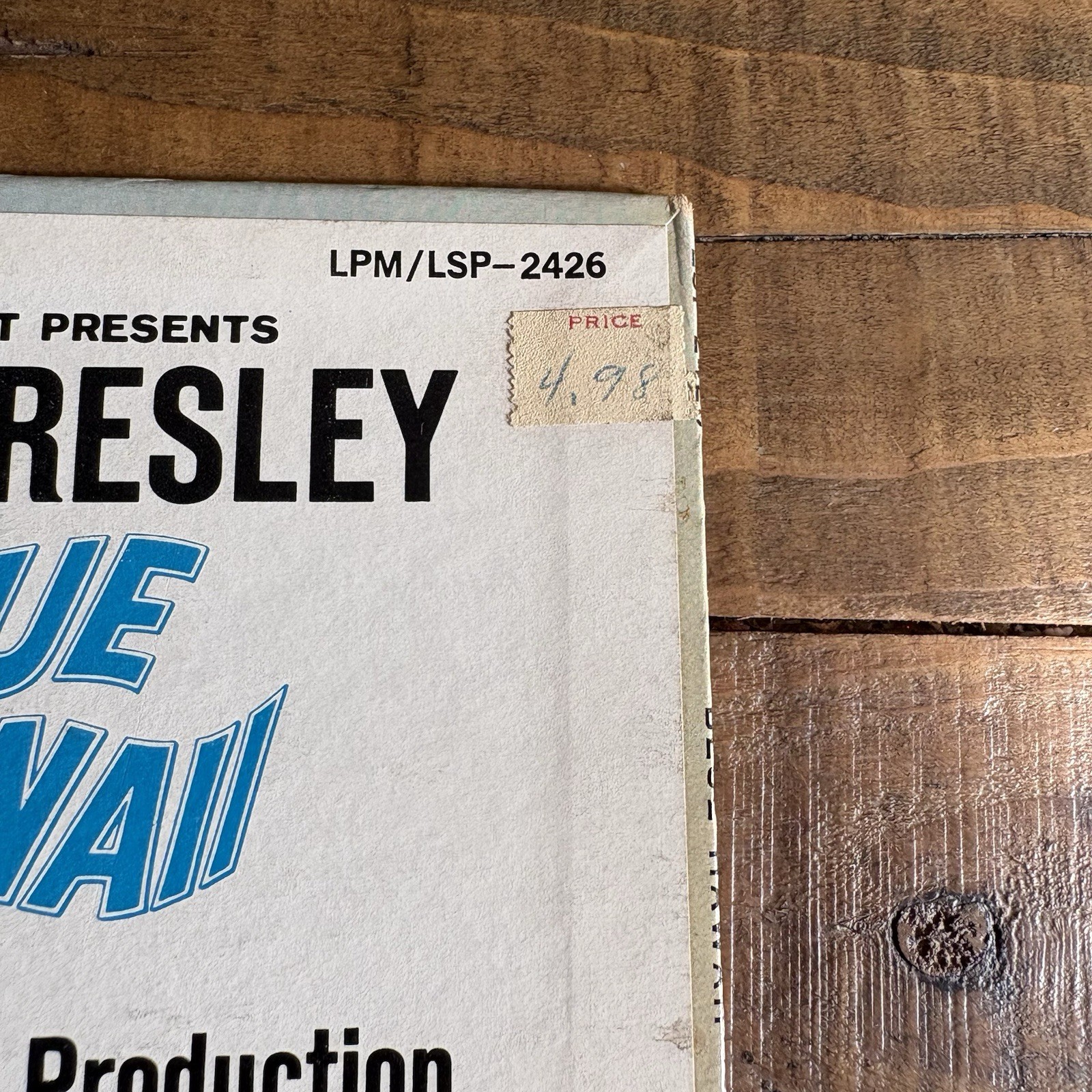 popsike.com - ELVIS PRESLEY - BLUE HAWAII LP - 1963 SILVER STEREO ...