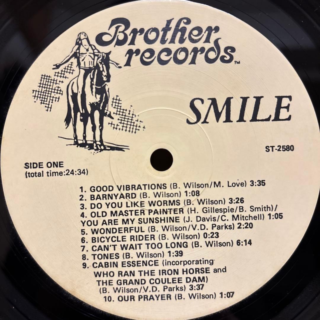 popsike.com - The Beach Boys Smile record The Beach Boys Smile ...