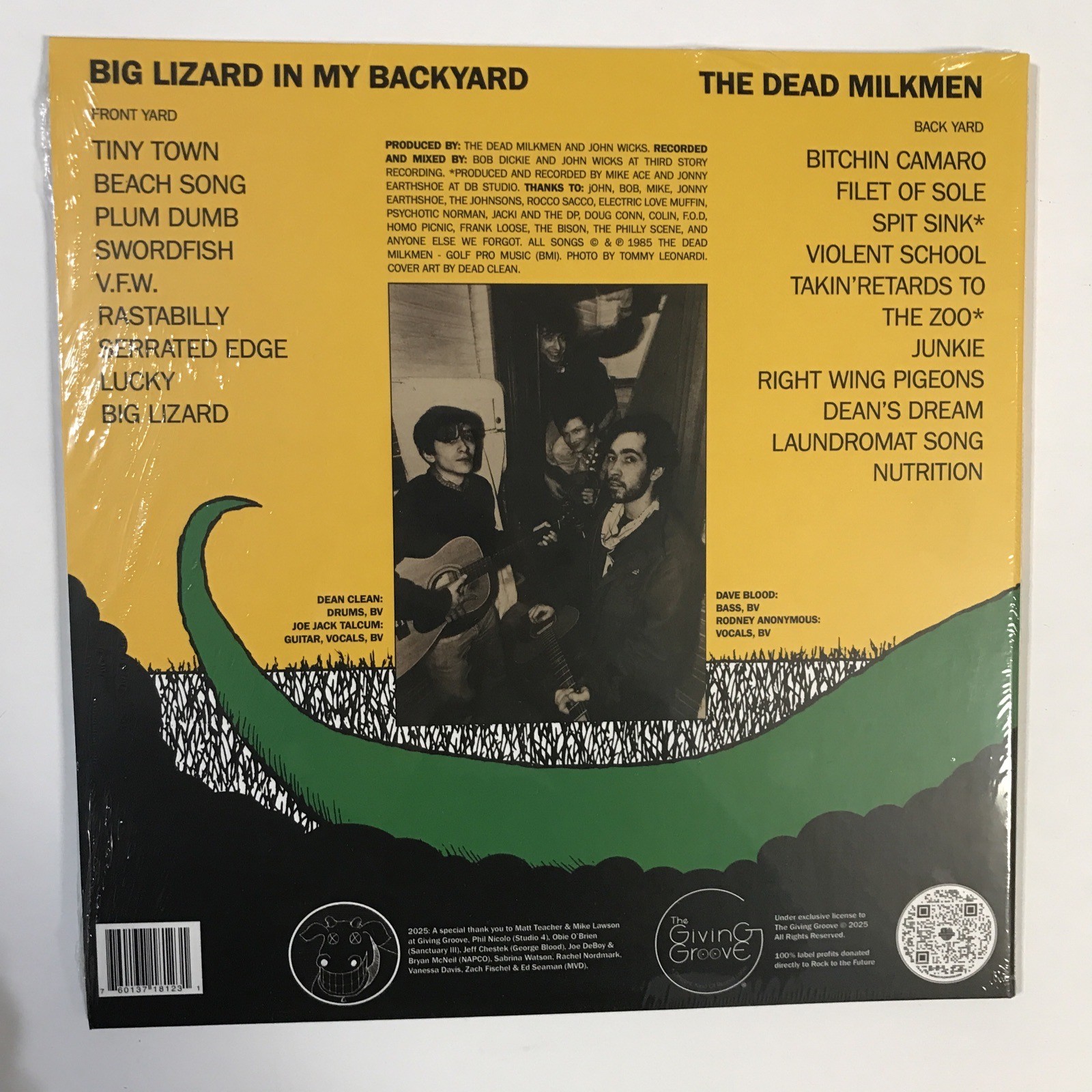 popsike.com - The Dead Milkmen Big Lizard in My Backyard Vinyl LP RSD ...