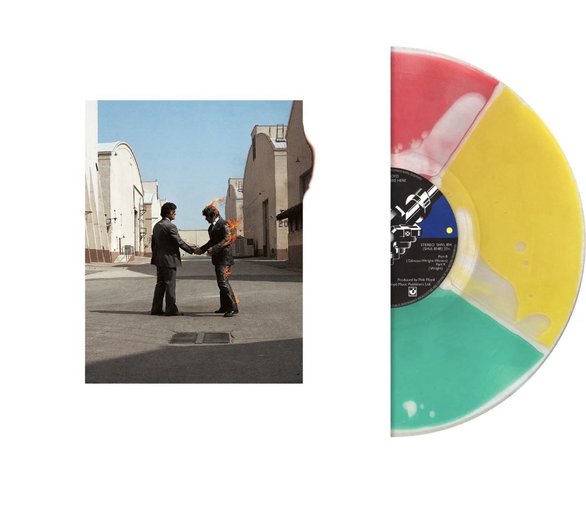 popsike.com - Pink Floyd Wish You Were Here 50th Anniversary Quad ...