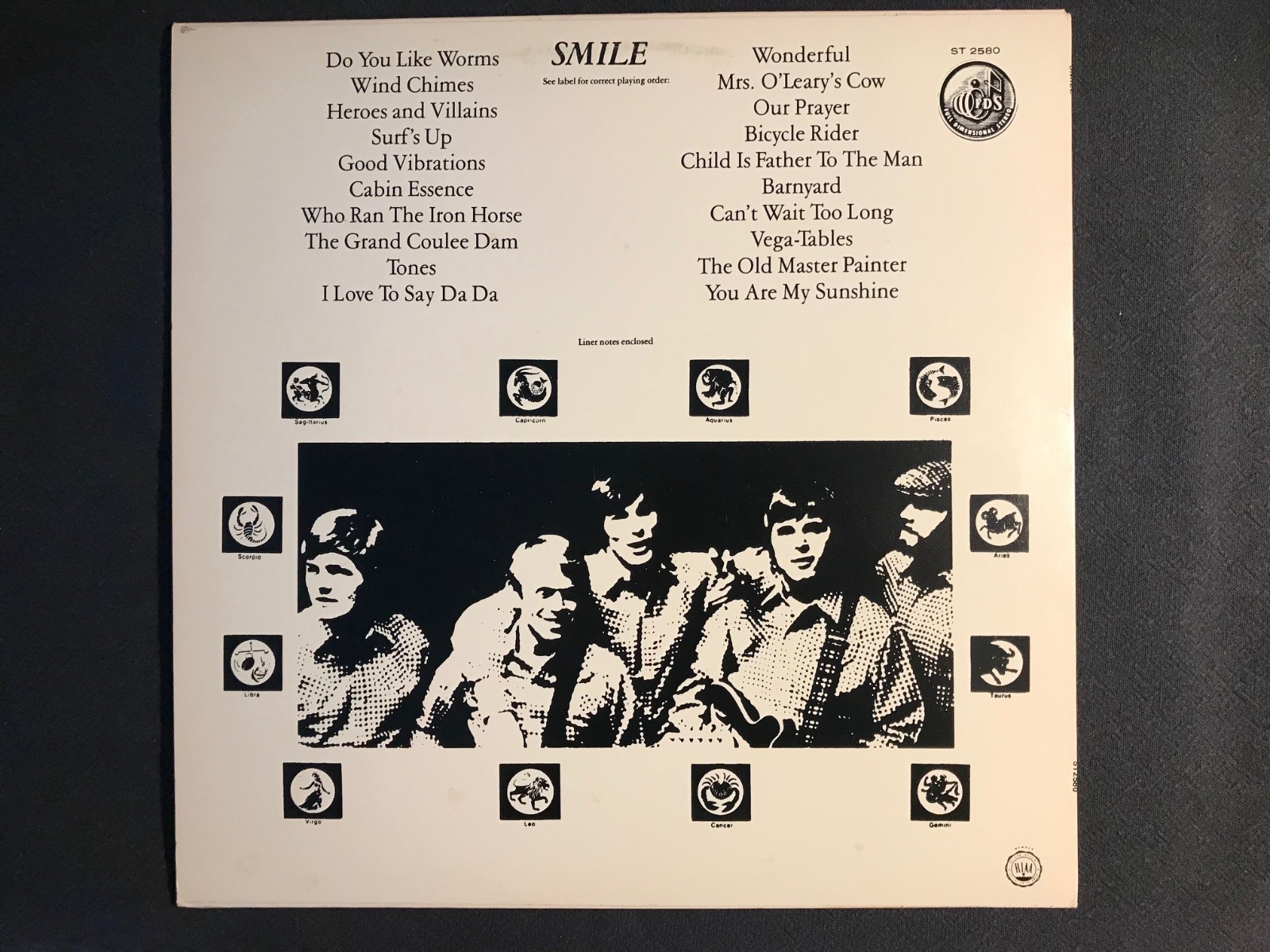 popsike.com - Beach Boys Rare SMiLE Fan Club LP Brian Wilson - auction ...