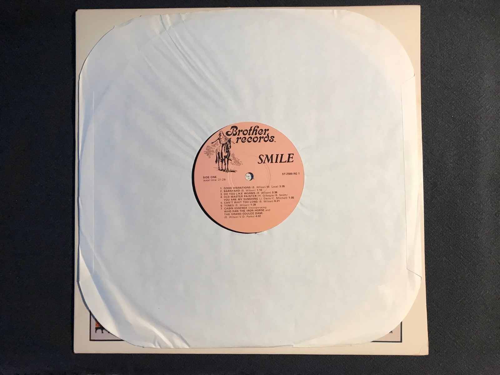popsike.com - Beach Boys Rare SMiLE Fan Club LP Brian Wilson - auction ...