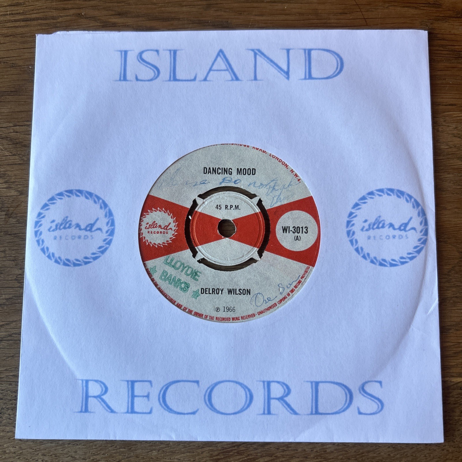 popsike.com - Reggae Delroy Wilson / The Soul Brothers ‎– Dancing Mood ...
