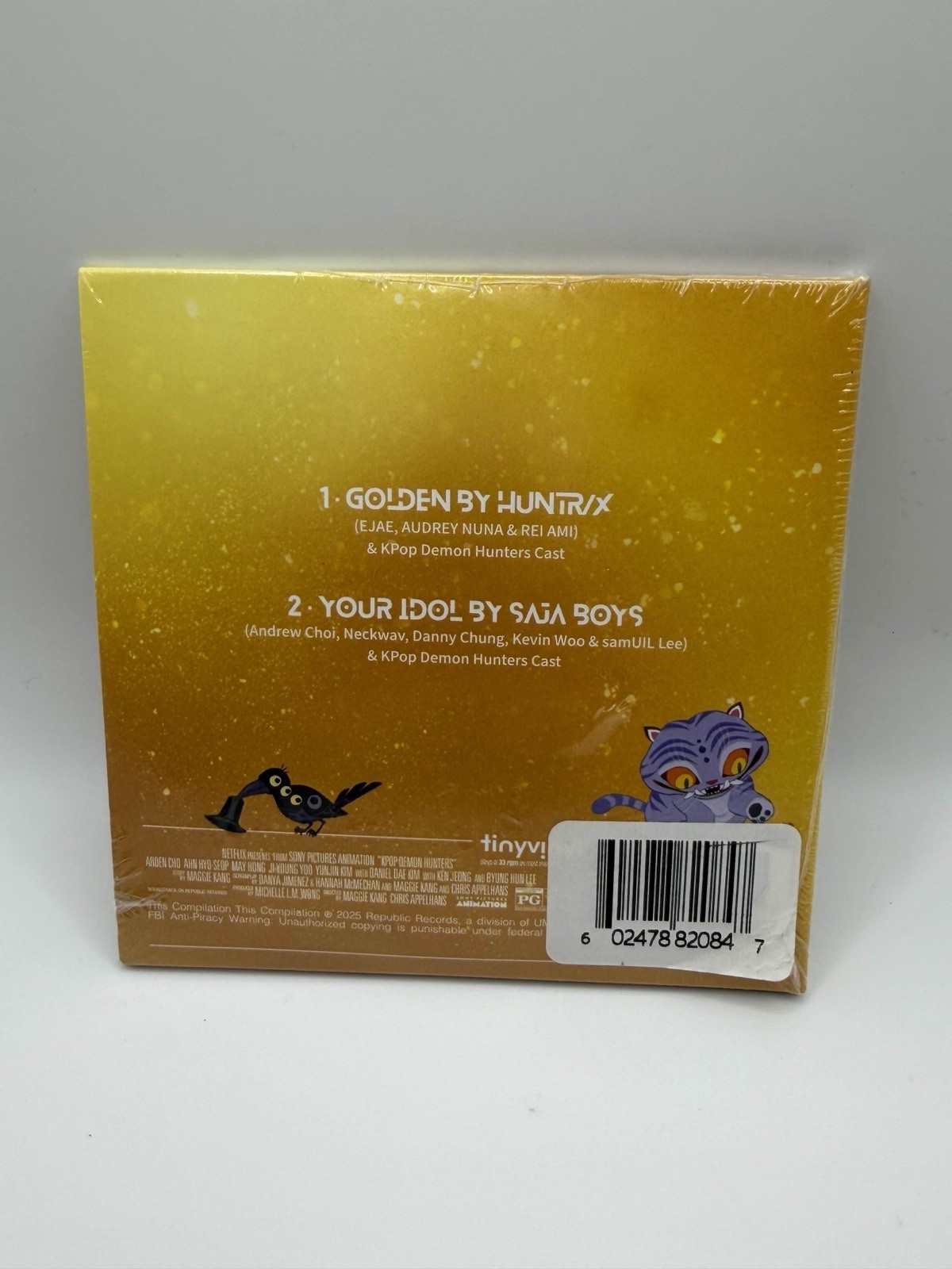 popsike.com - KPOP Demon Hunters Tiny Vinyl Golden / Your Idol Target ...