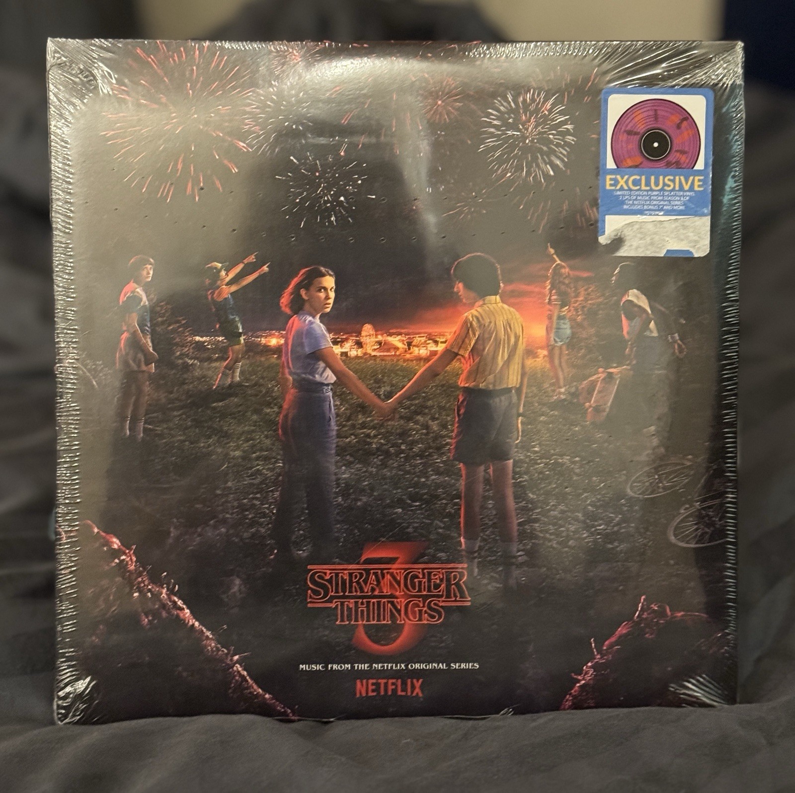 popsike.com - PURPLE VINYL STRANGER THINGS Soundtrack from Season 3 ...